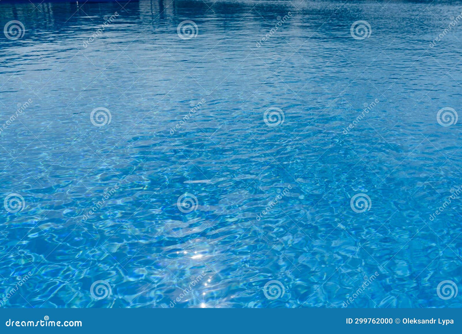 Surface of Blue Swimming Pool. Background Stock Photo - Image of ...