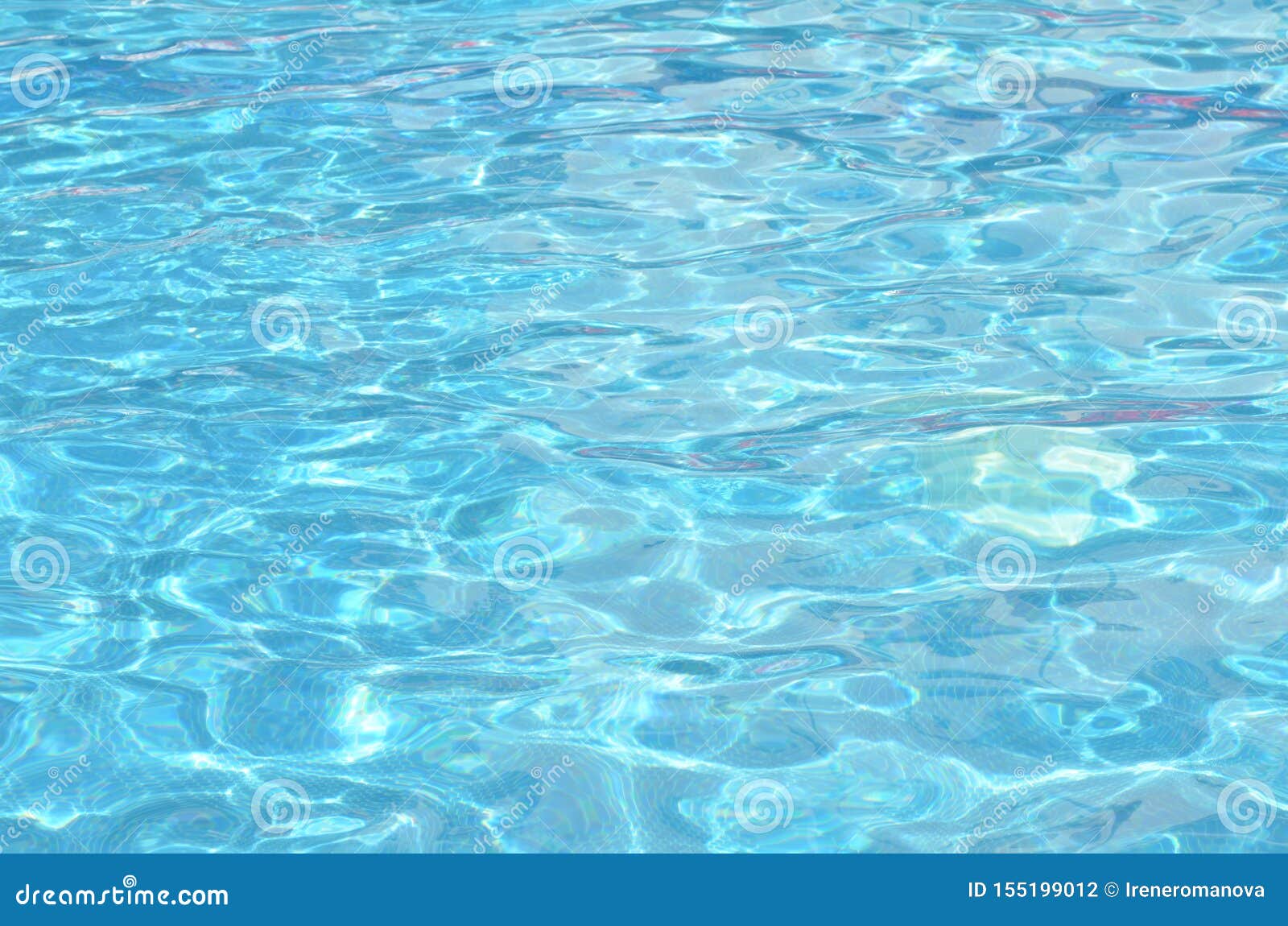 Surface of Blue Swimming Pool. Background Texture of Water Stock Photo ...