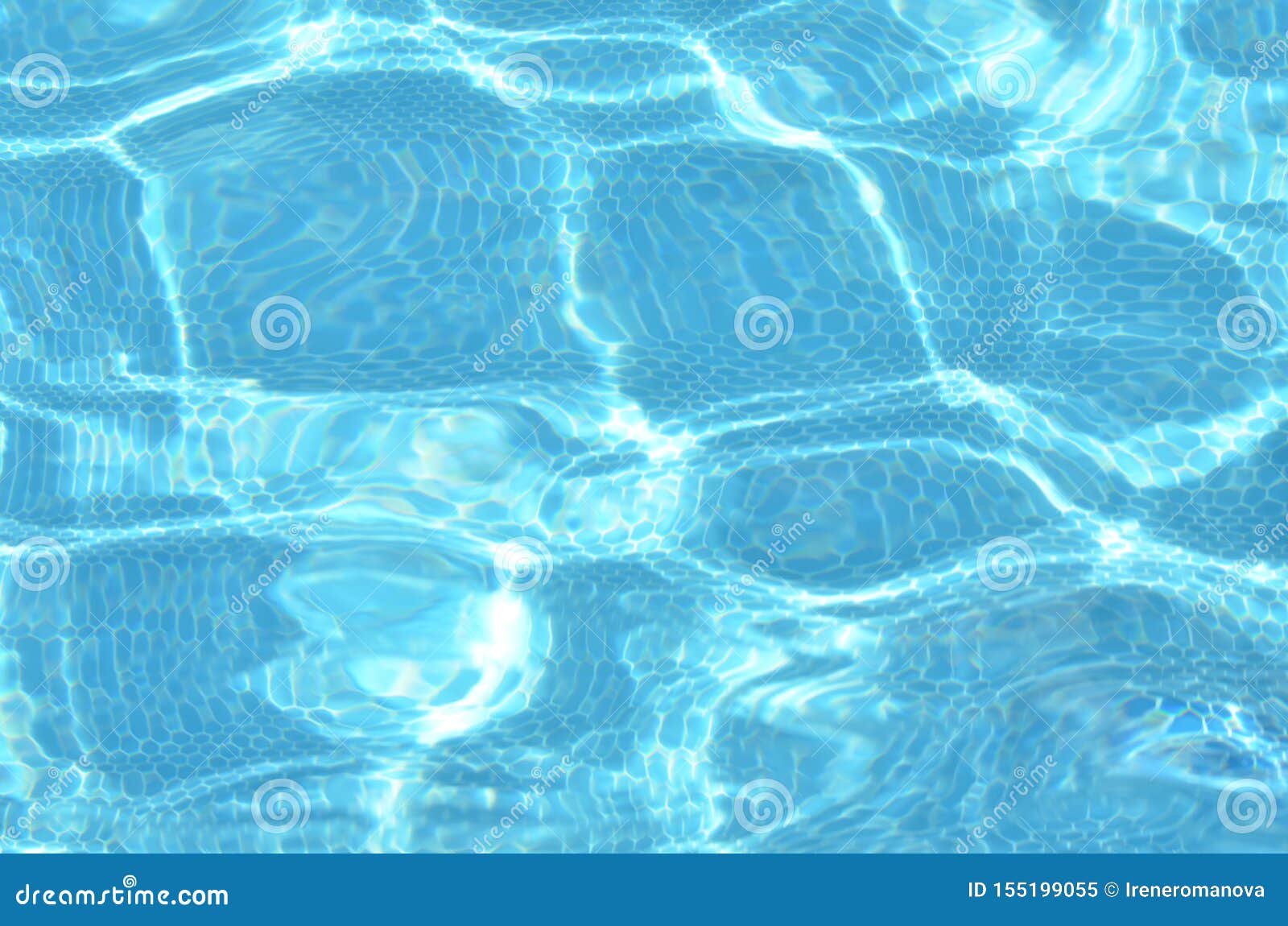 Surface of Blue Swimming Pool. Background Texture of Water Stock Image ...
