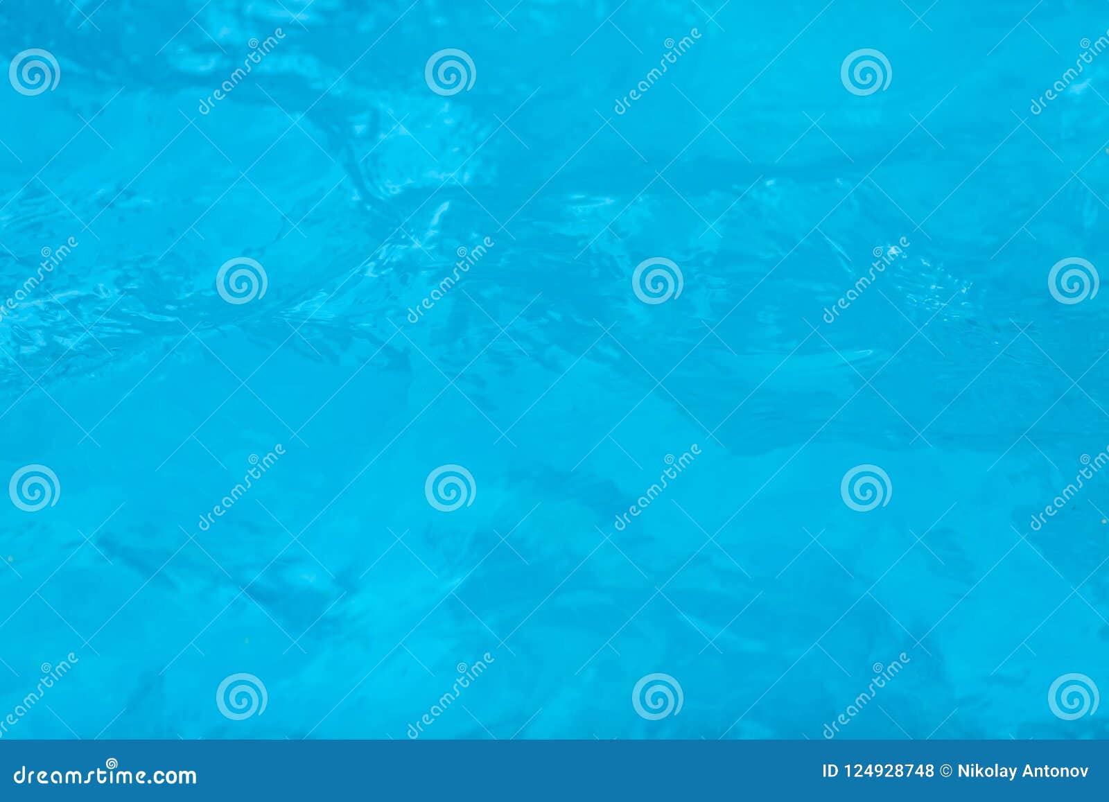 Surface of Blue Swimming Pool. Texture of Water Background in Swimming ...