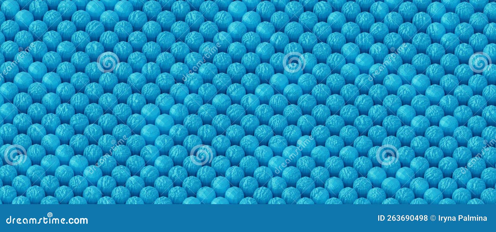 Surface from Blue Textural Spheres Background Stock Photo - Image of ...