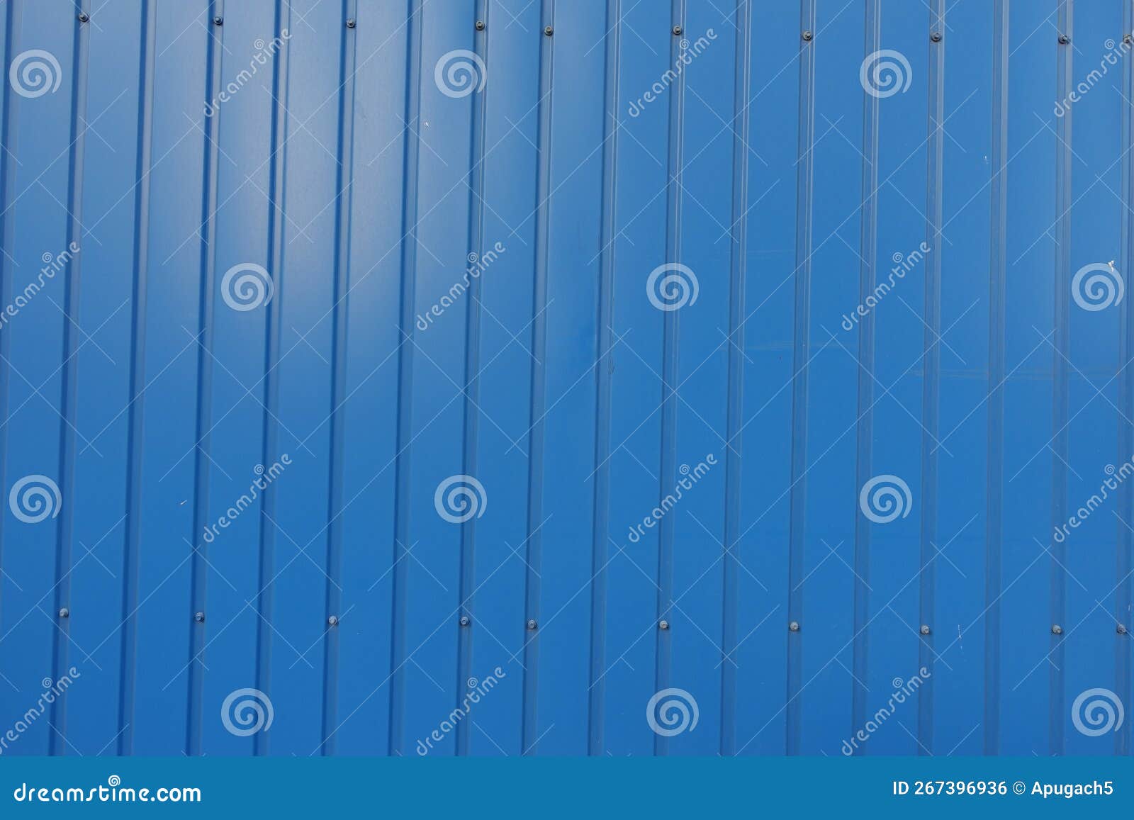 Surface of Blue Wall with Plastic Siding Stock Photo - Image of relief ...