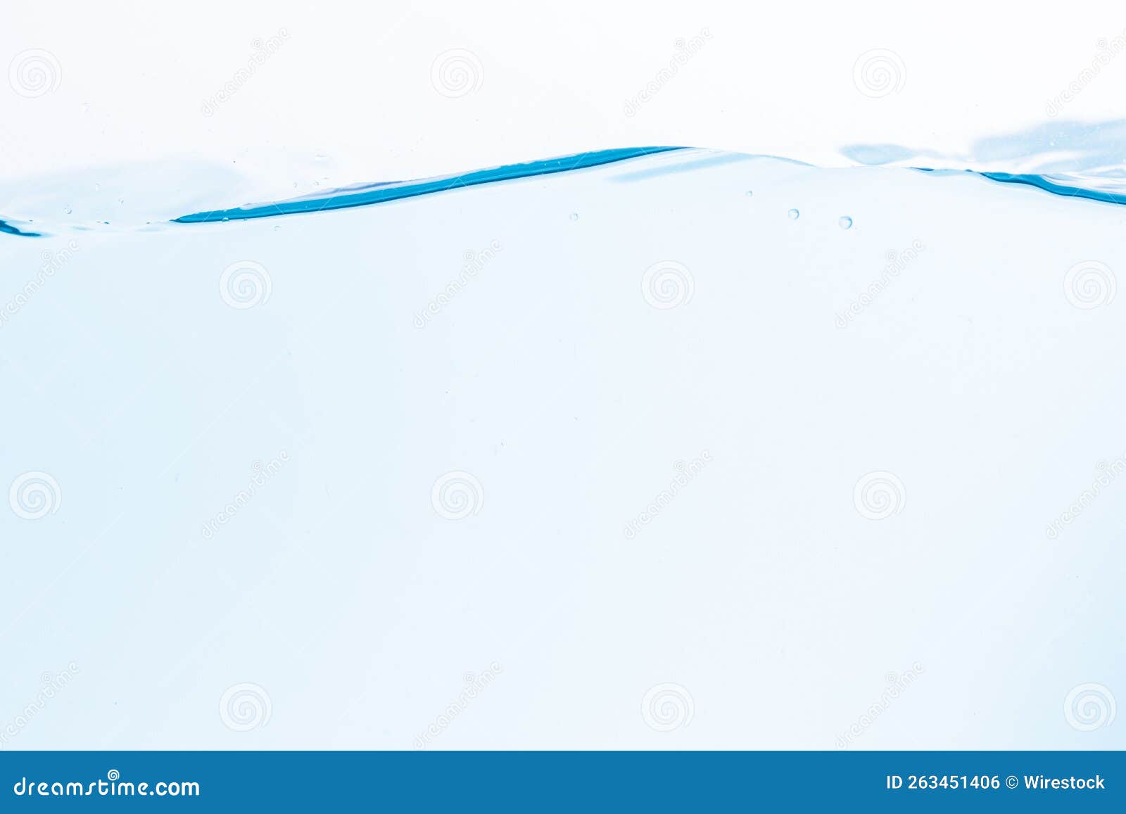 Surface of the Blue Water Waves Splash on a White Background Stock ...