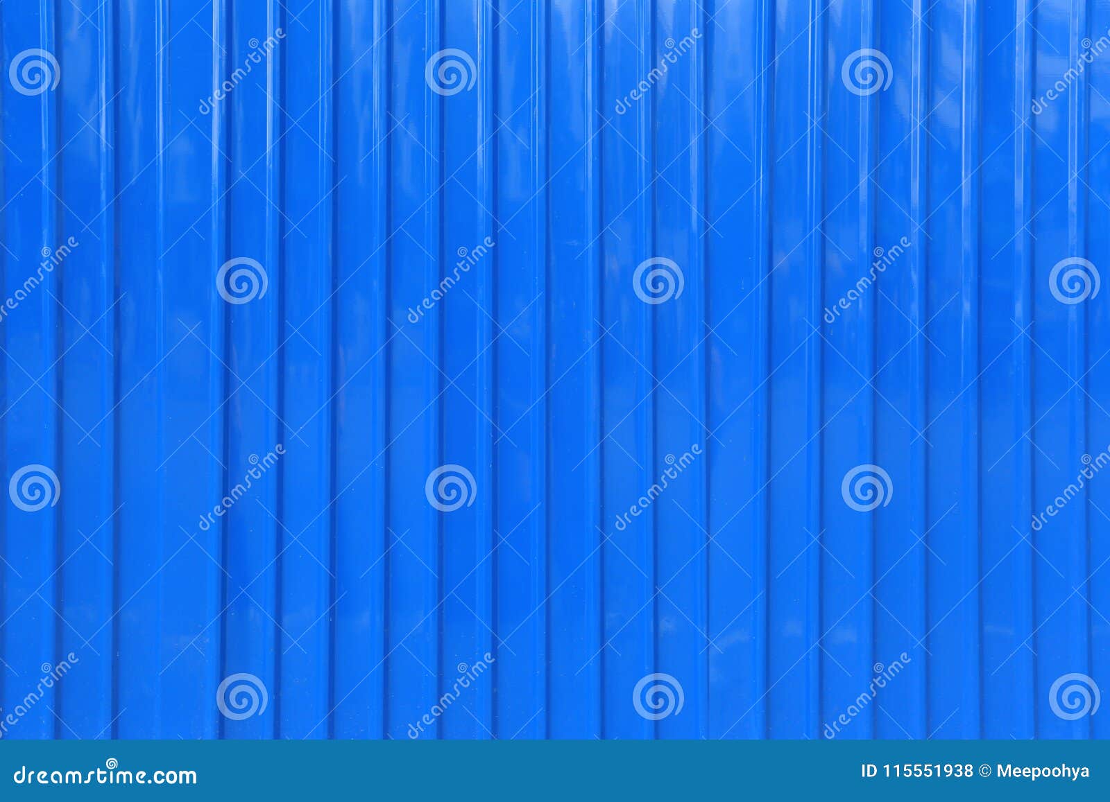 Surface of Blue Zinc Wall Background. Stock Photo - Image of roof ...