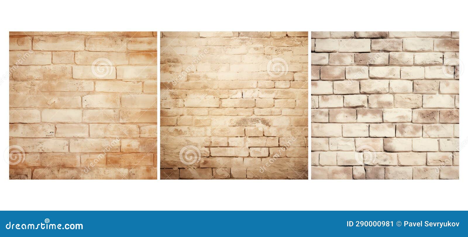 Surface Brick Cream Texture Background Stock Image - Image of wall ...