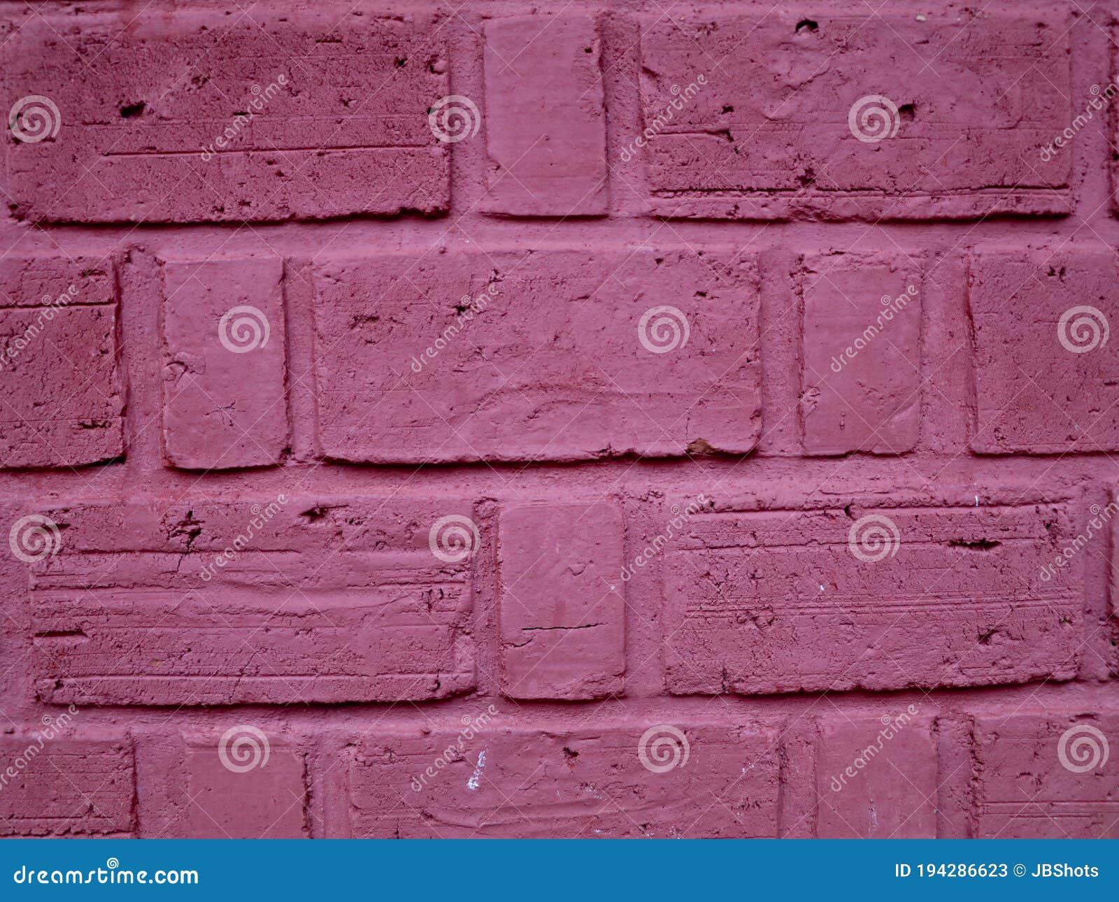 Surface Of Bricks In Light Pink Color As Texture Royalty-Free Stock ...