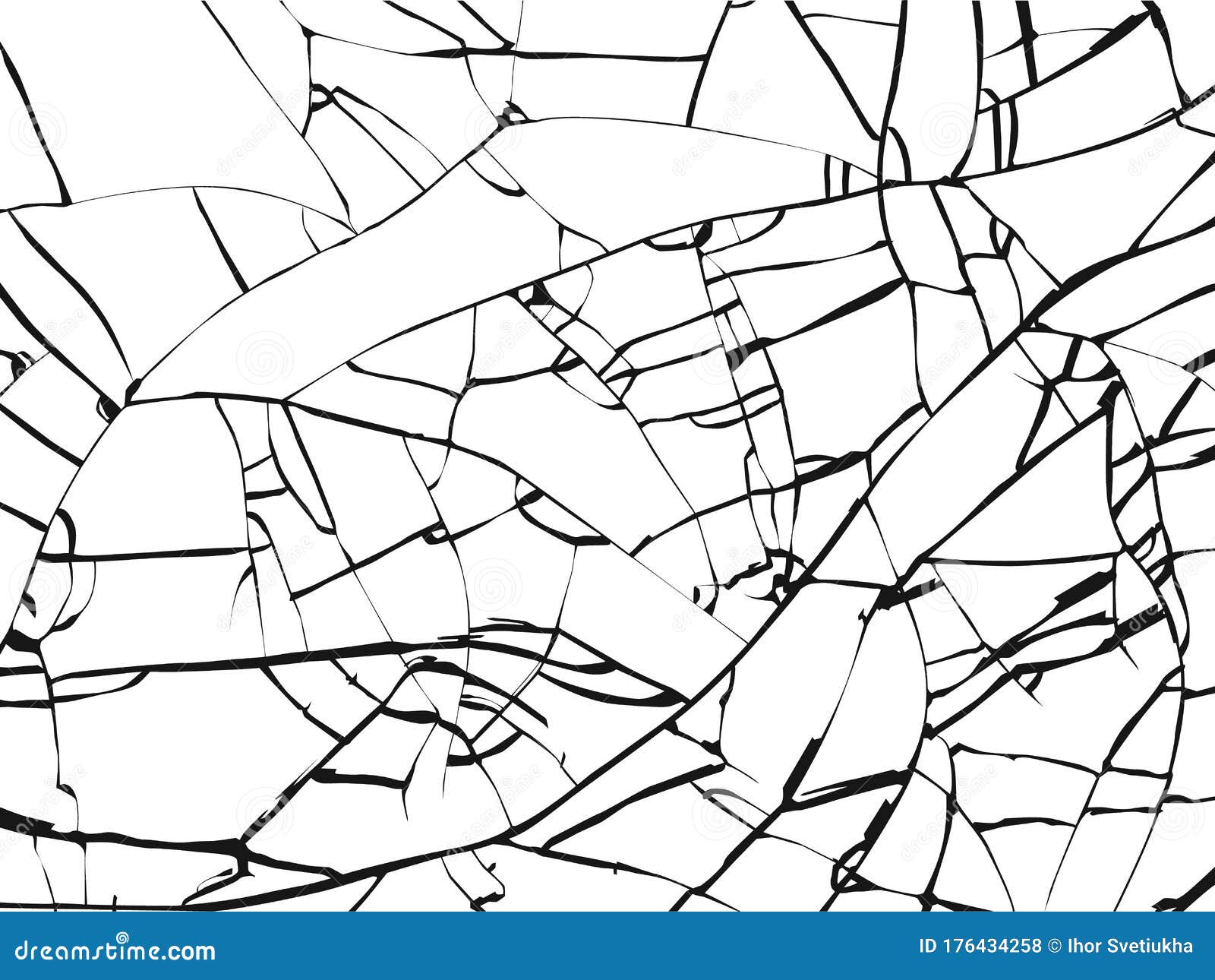 Cracked Glass Clip Art