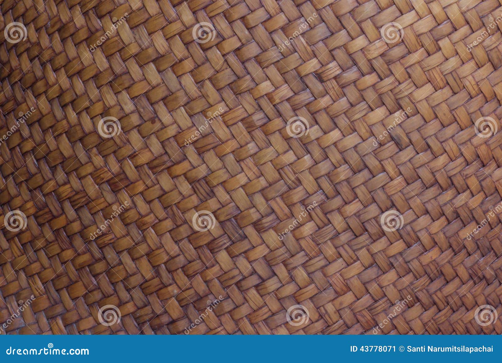 Surface of Brown Basketry for Background Stock Image - Image of wall ...