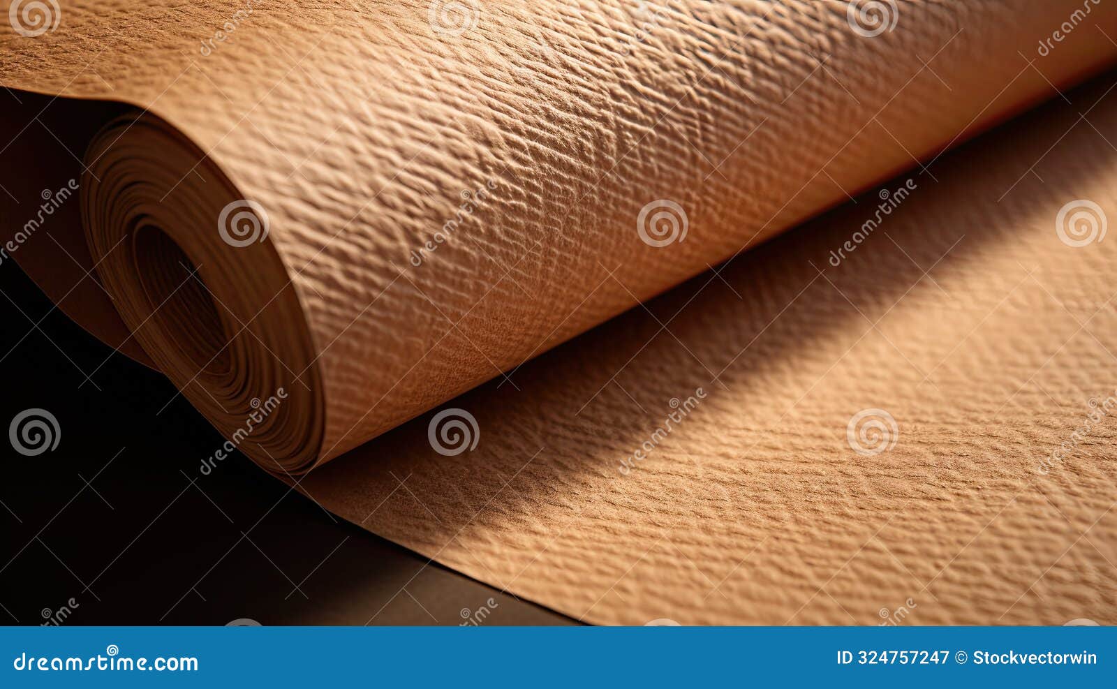 Surface Brown Textured Paper Stock Illustration - Illustration of ...