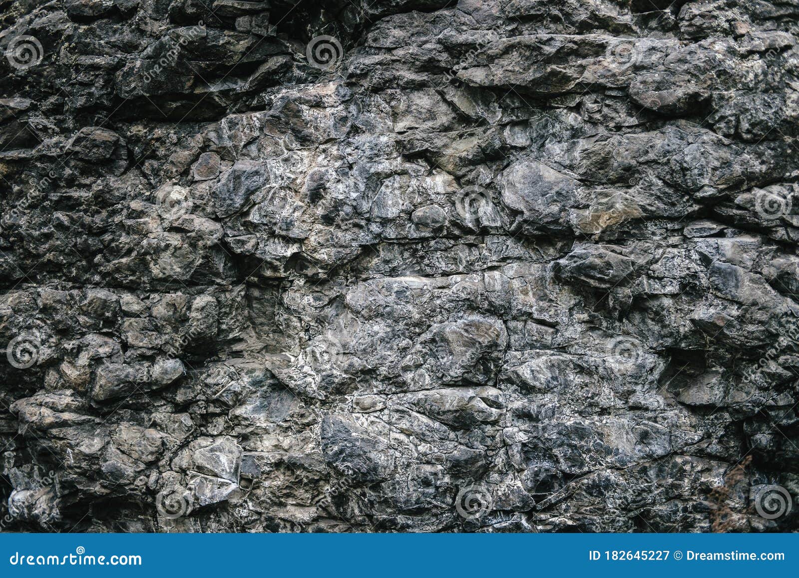 Surface of the Cave Rock Wall Stock Image - Image of black, antique ...