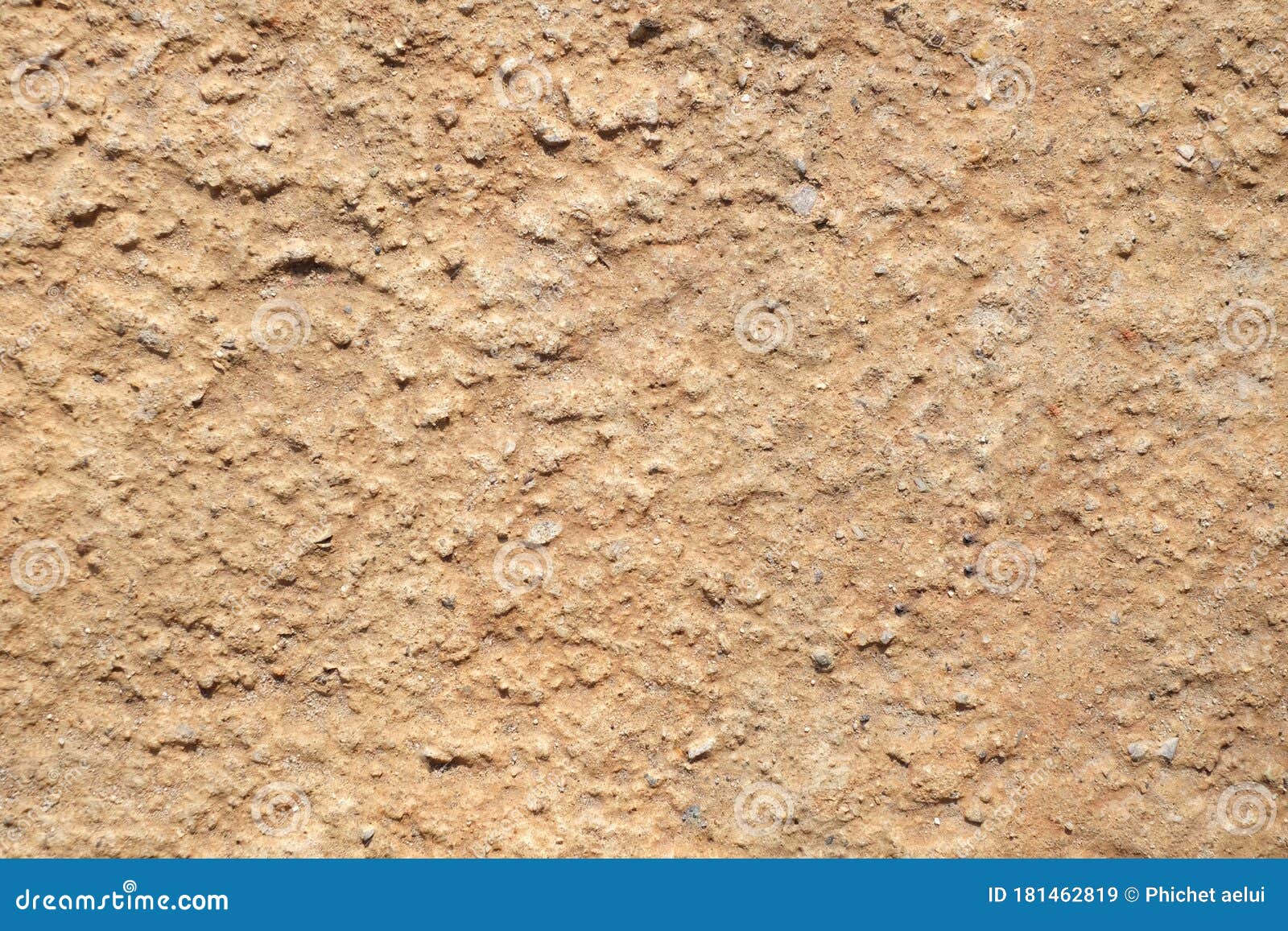 The Surface of the Cement Floor is Rough and Weathered. Stock Image ...
