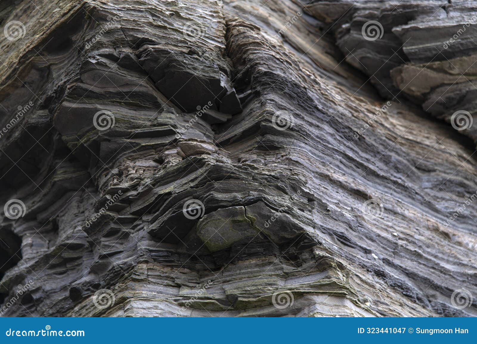 Surface of the Cliff at the Seaside Stock Image - Image of pattern ...