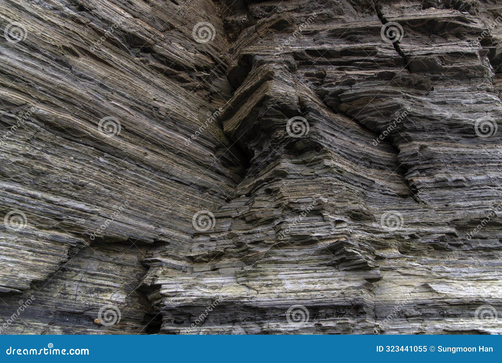 Surface of the Cliff at the Seaside Stock Image - Image of history ...