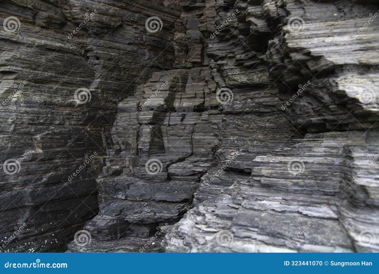 Surface of the Cliff at the Seaside Stock Photo - Image of formation ...