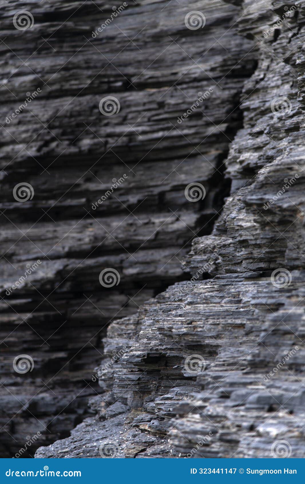Surface of the Cliff at the Seaside Stock Image - Image of cliff ...