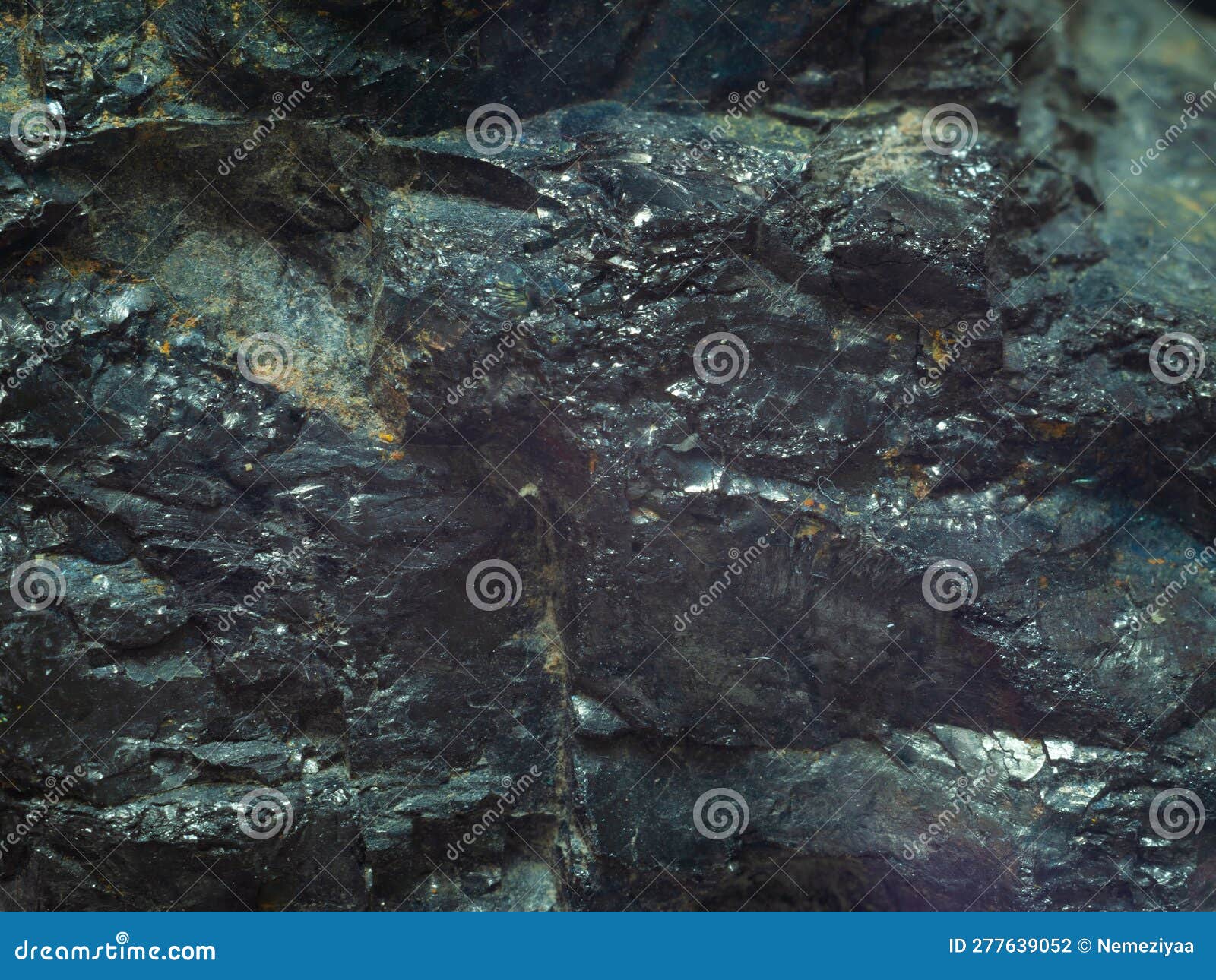 The surface of coal stock photo. Image of hard, dark - 277639052