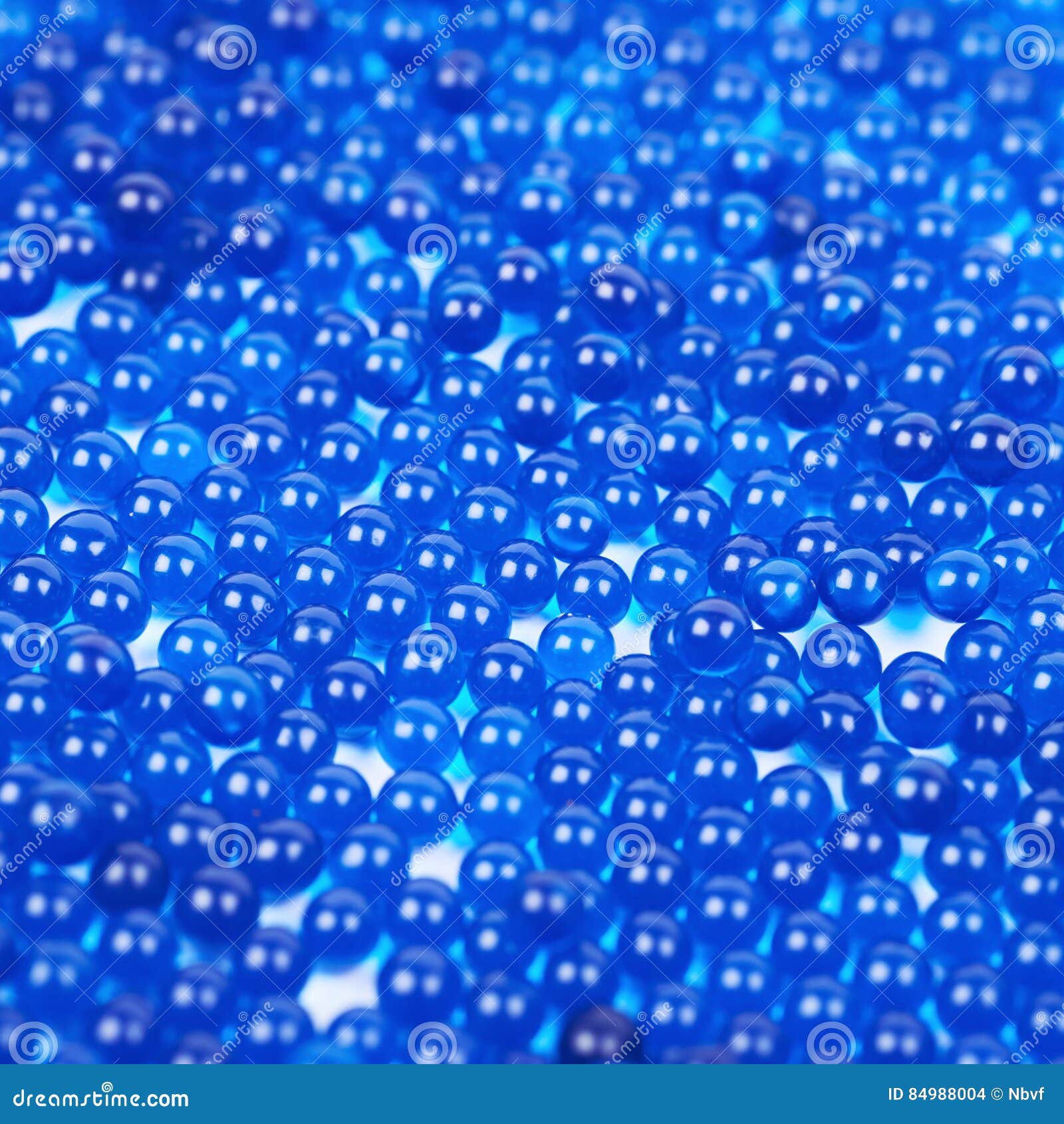 Surface Coated with Blue Beads Stock Photo - Image of gelatin ...