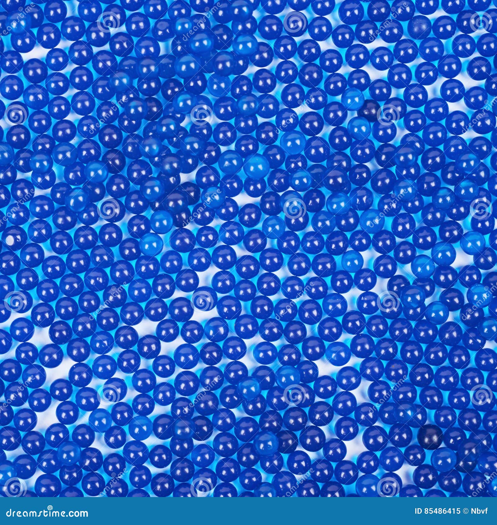 Surface Coated with Blue Beads Stock Image - Image of bright, gelatin ...