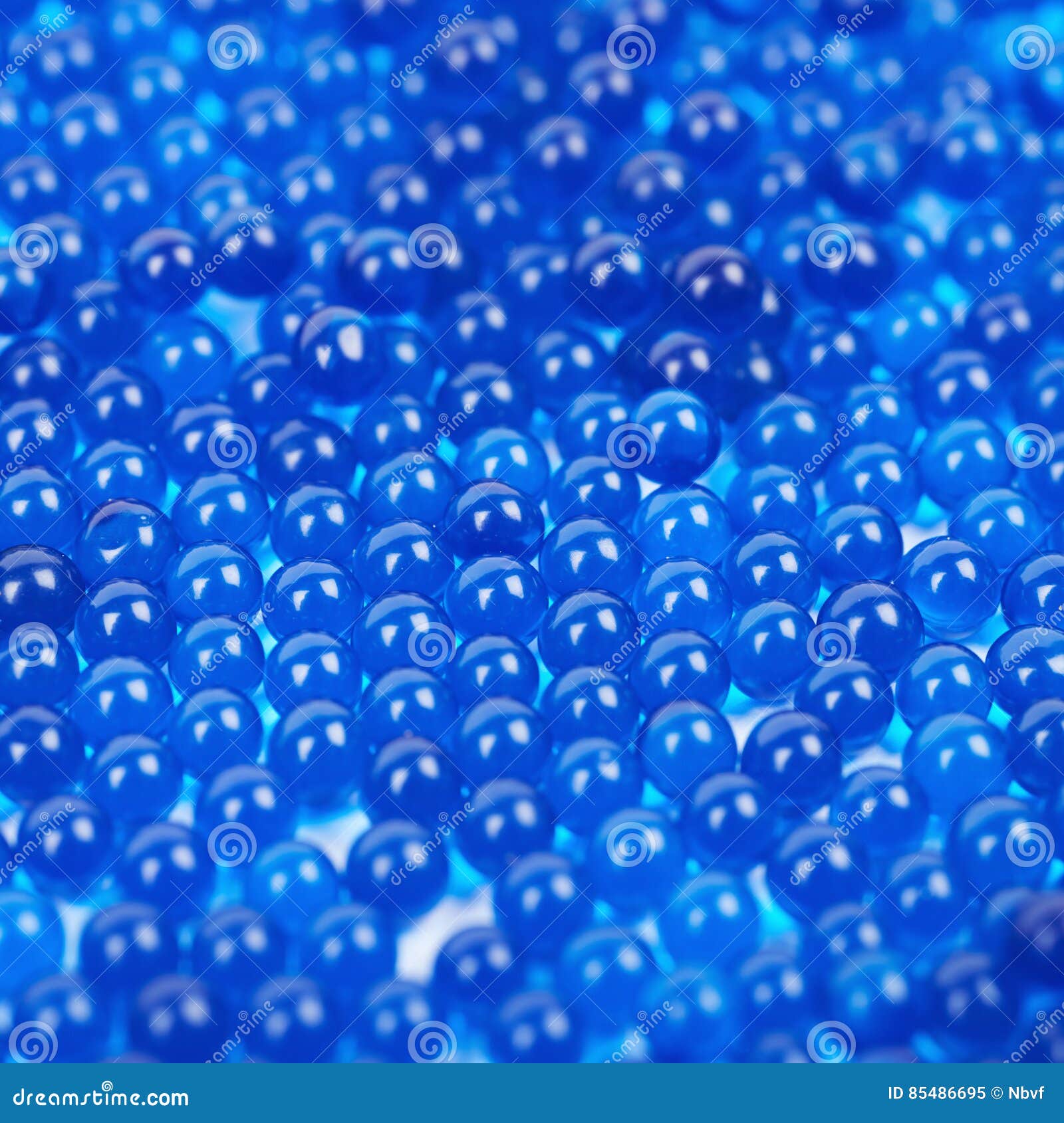 Surface Coated with Blue Beads Stock Image - Image of color, crystal ...