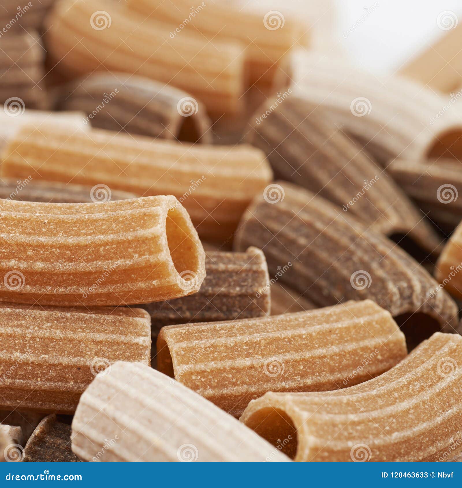 Surface Coated with the Brown Pasta Stock Image - Image of culinary ...