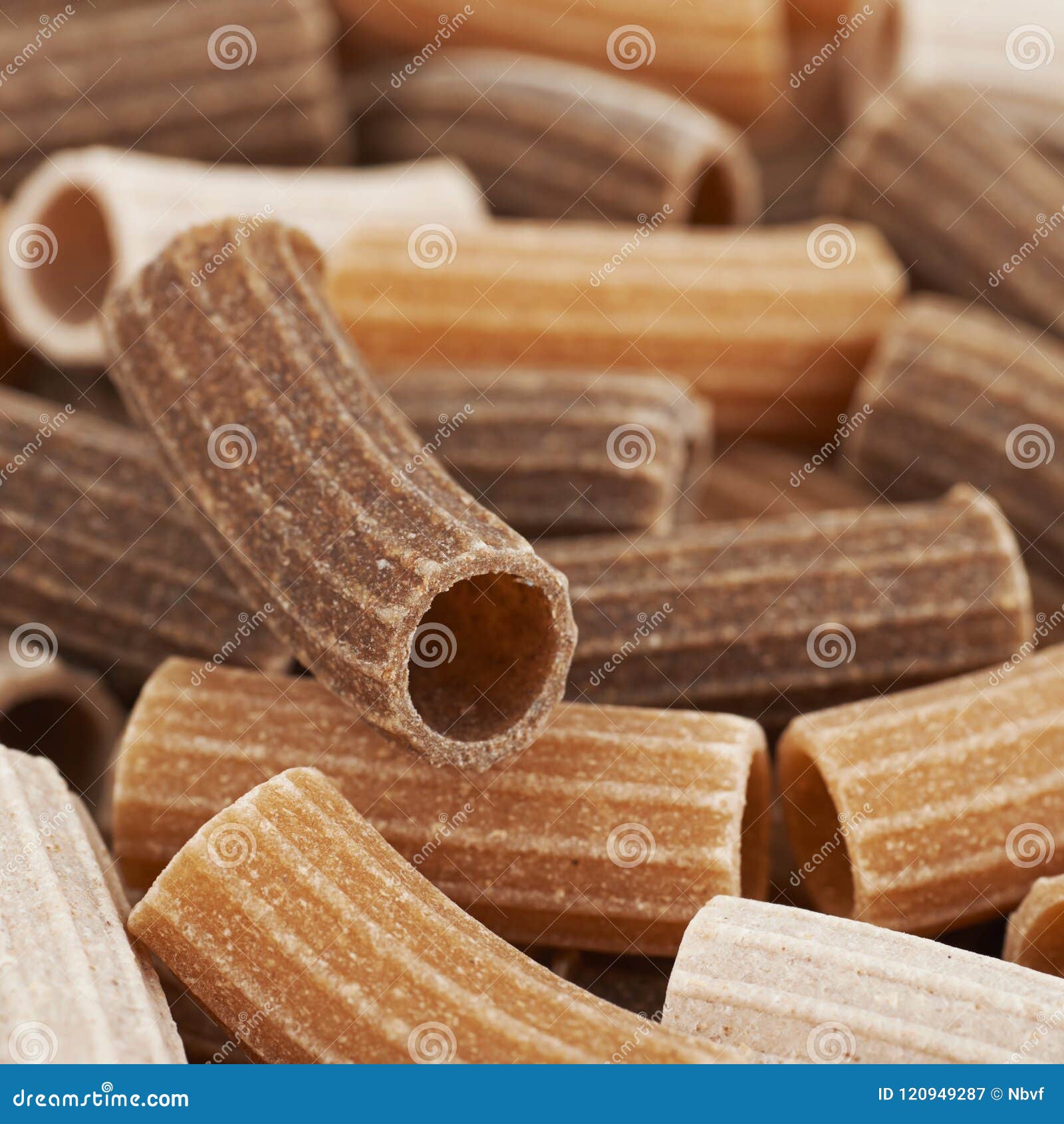 Surface Coated with the Brown Pasta Stock Image - Image of cuisine ...