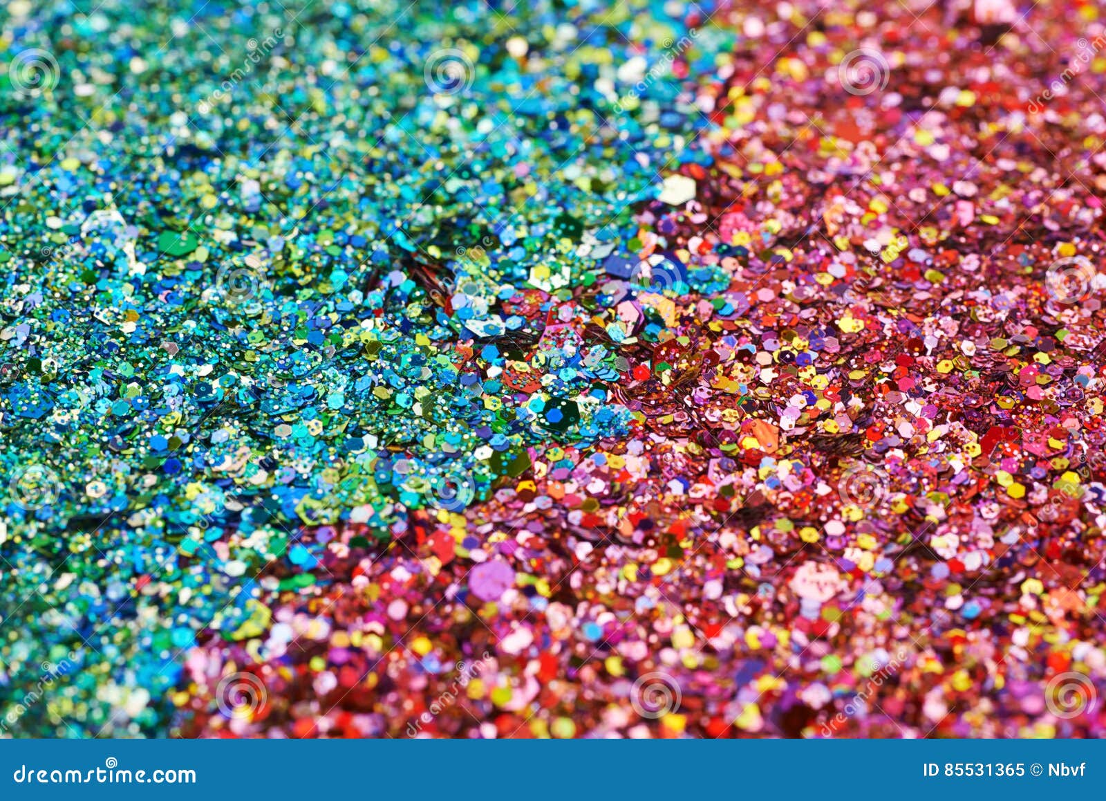 Surface Coated with Colorful Sequins Stock Image - Image of celebration ...