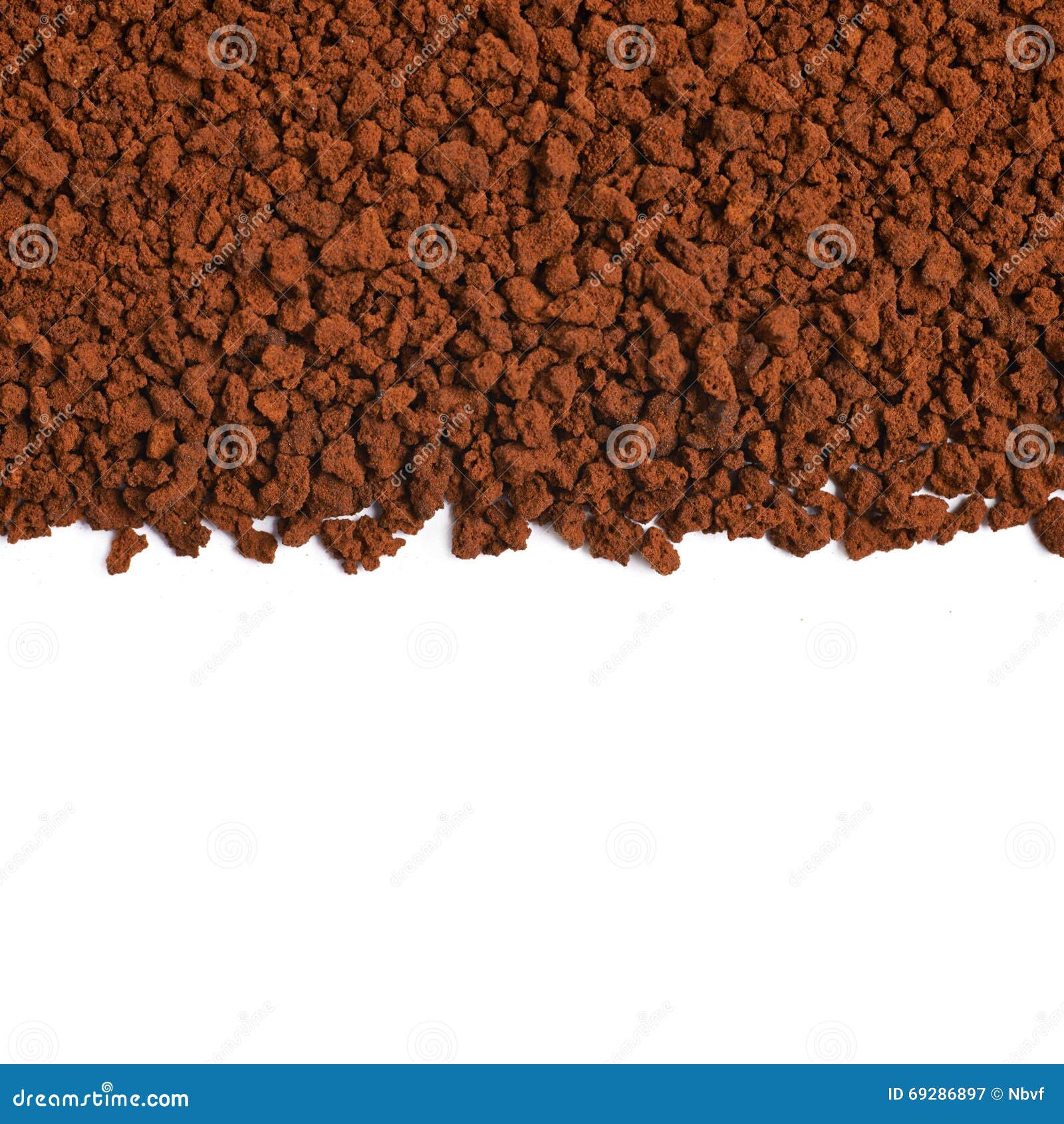 Surface Coated with Instant Coffee Stock Image - Image of dissolving ...
