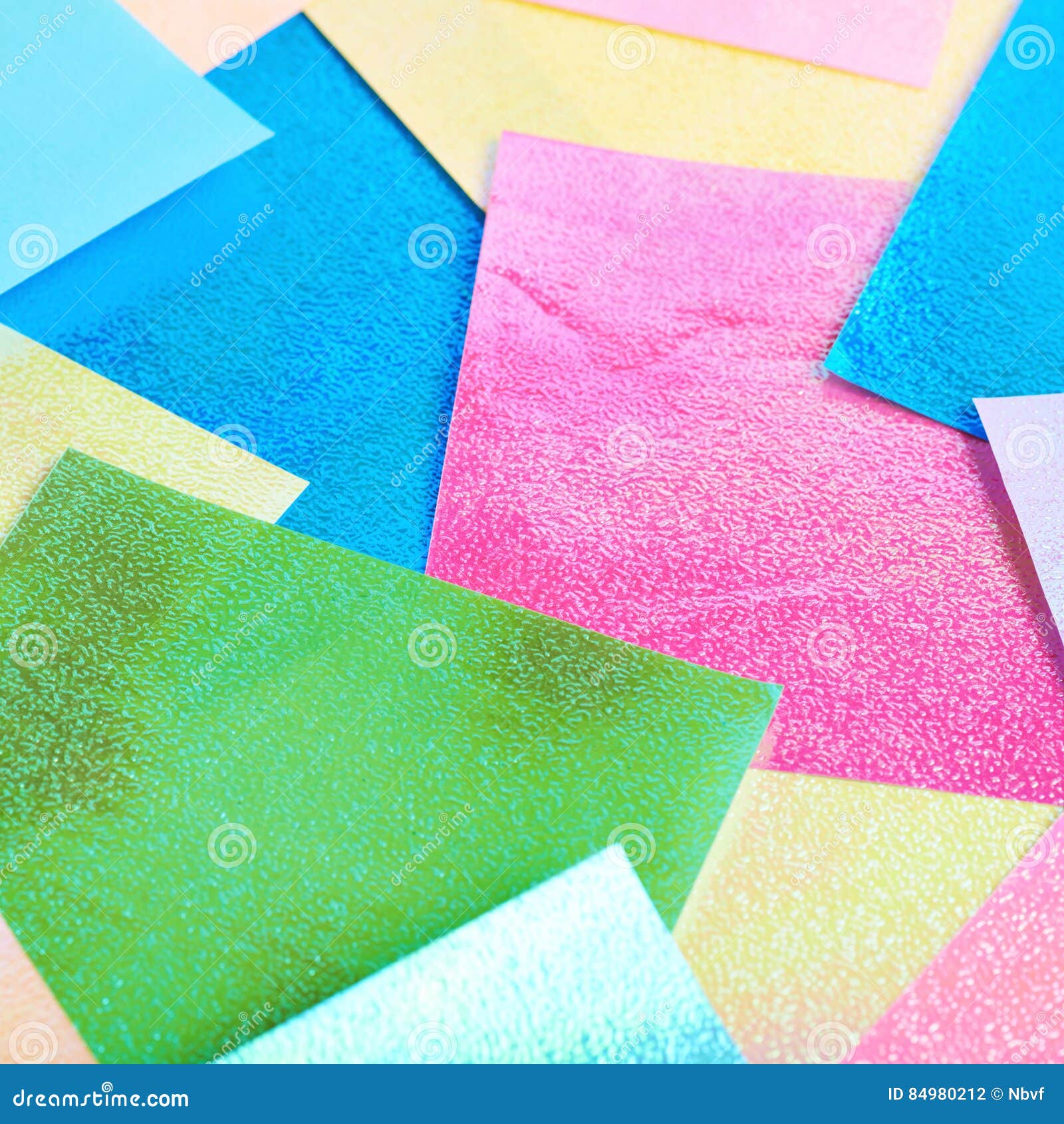 Surface Coated with Origami Sheets Stock Photo - Image of edge ...