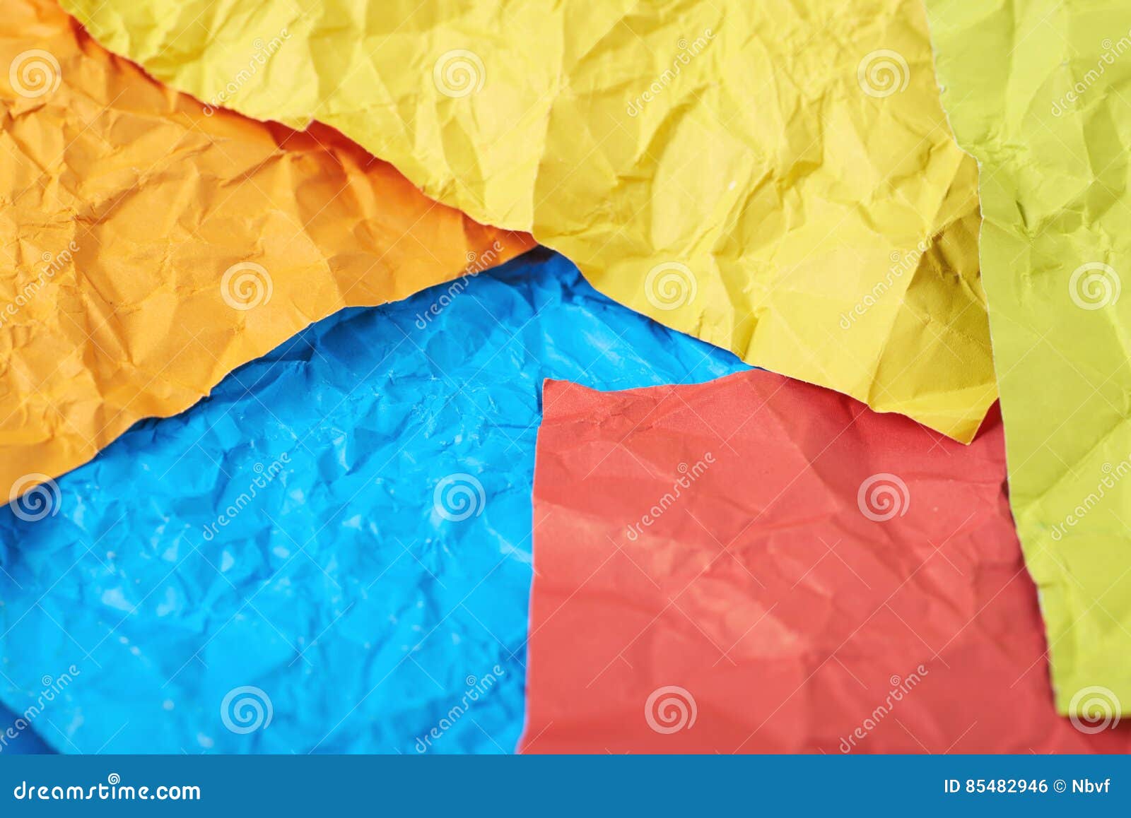Surface Coated with Paper Sheets Stock Photo - Image of creativity ...