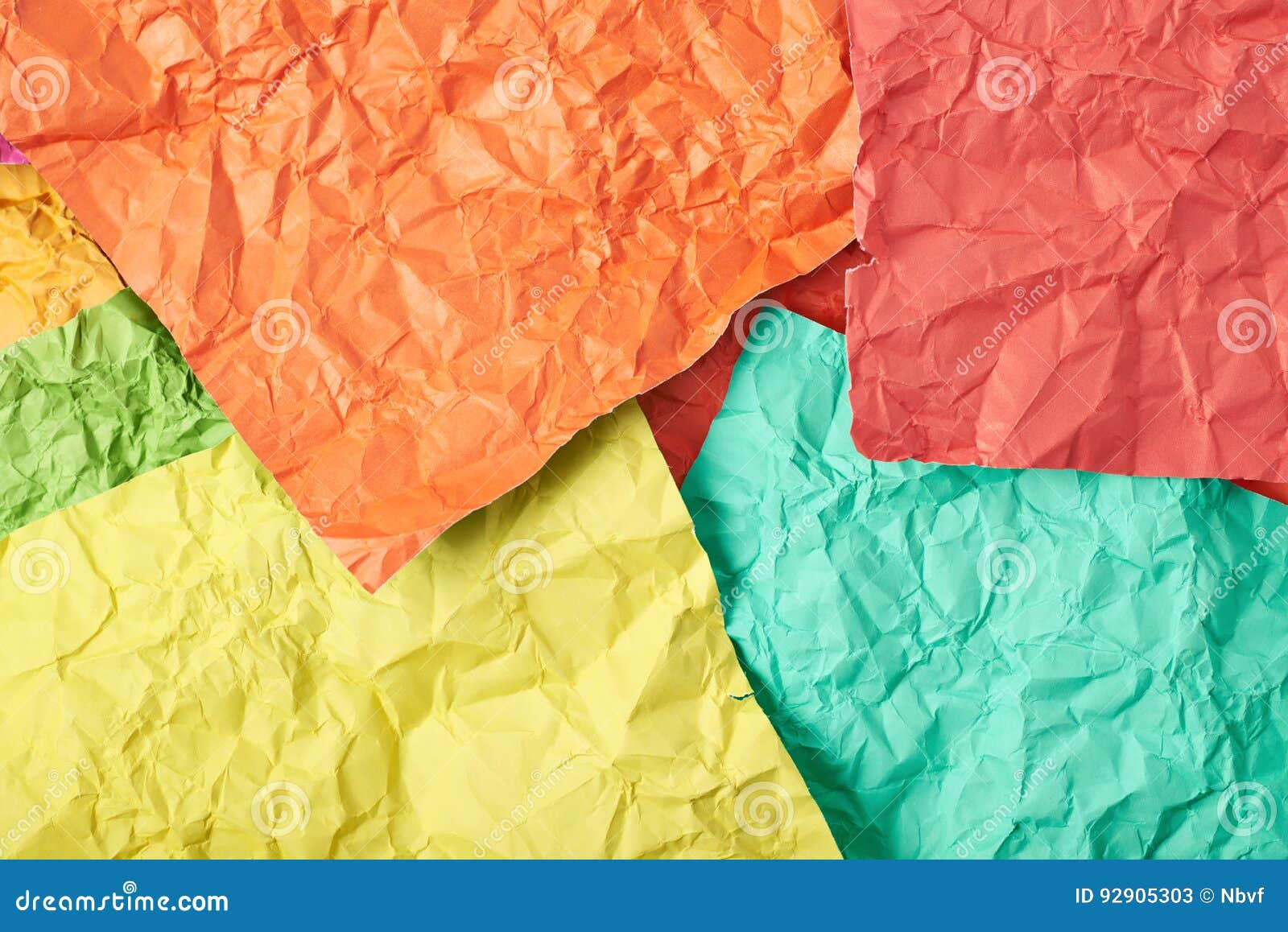 Surface Coated with Paper Sheets Stock Image - Image of page, graphic ...