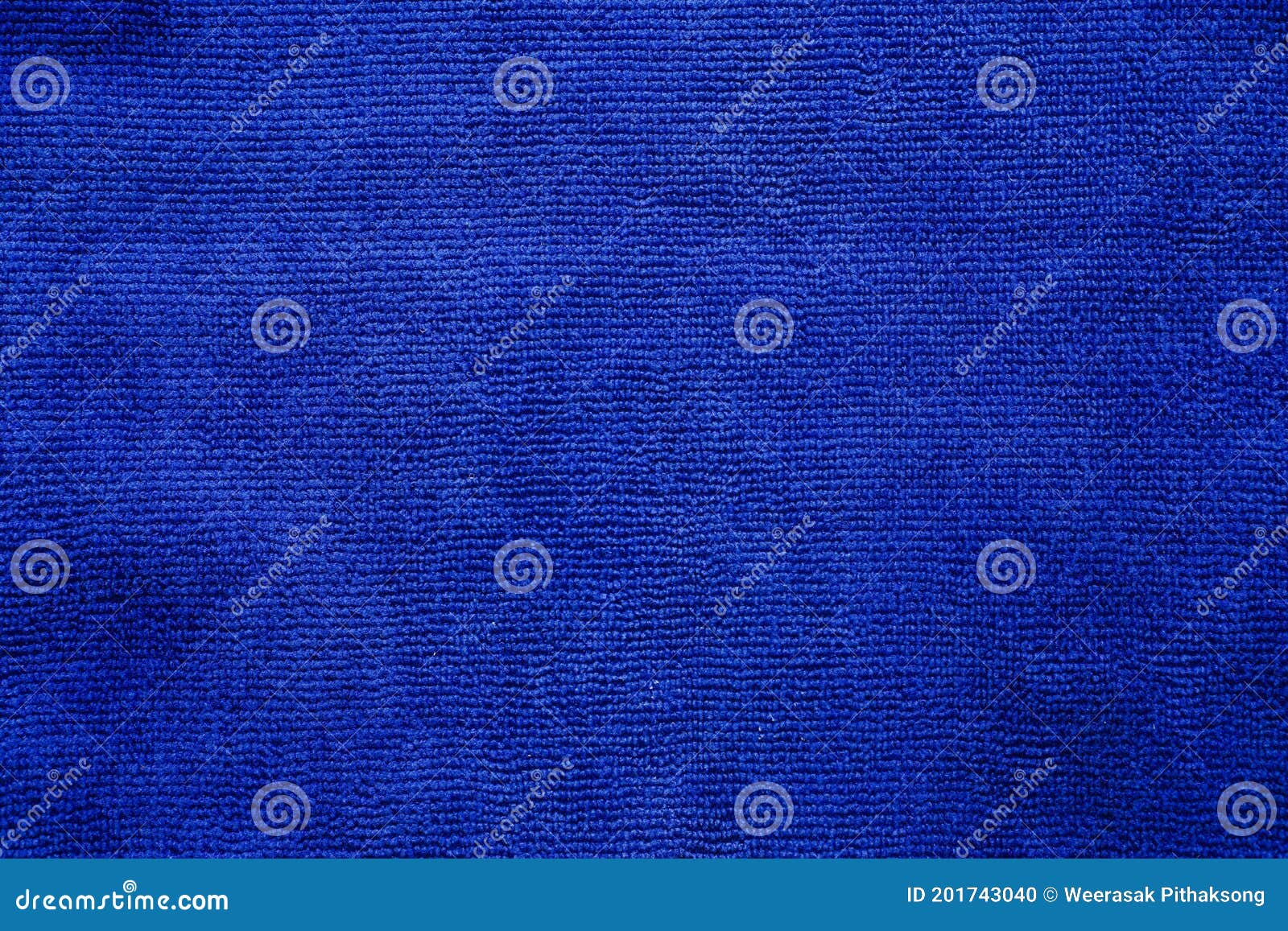 Surface of Cobalt Blue Fabric for Background Stock Photo - Image of ...