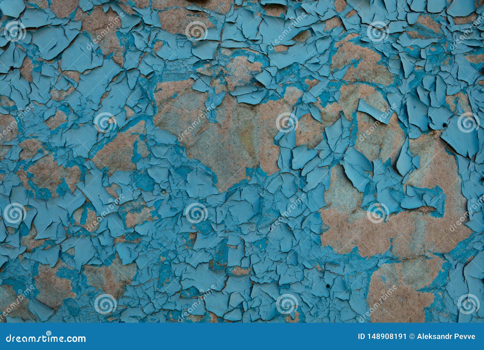 Surface with Collapsing Paint Under the Influence of Moisture and ...