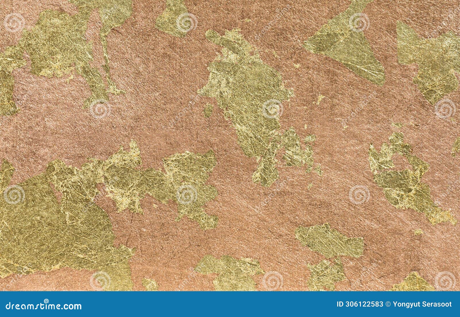 Surface of Copper and Gold Material Stock Image - Image of space, floor ...