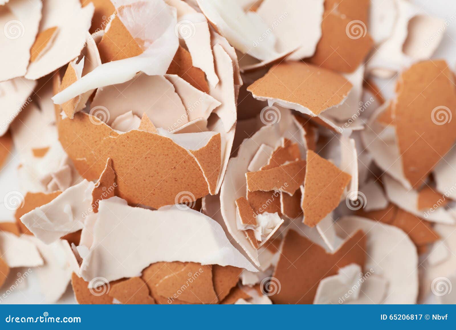 Surface Covered with Egg Shells Stock Image - Image of eating, healthy ...
