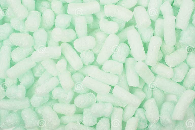 Surface Covered with Foam Peanuts Stock Photo - Image of postal ...