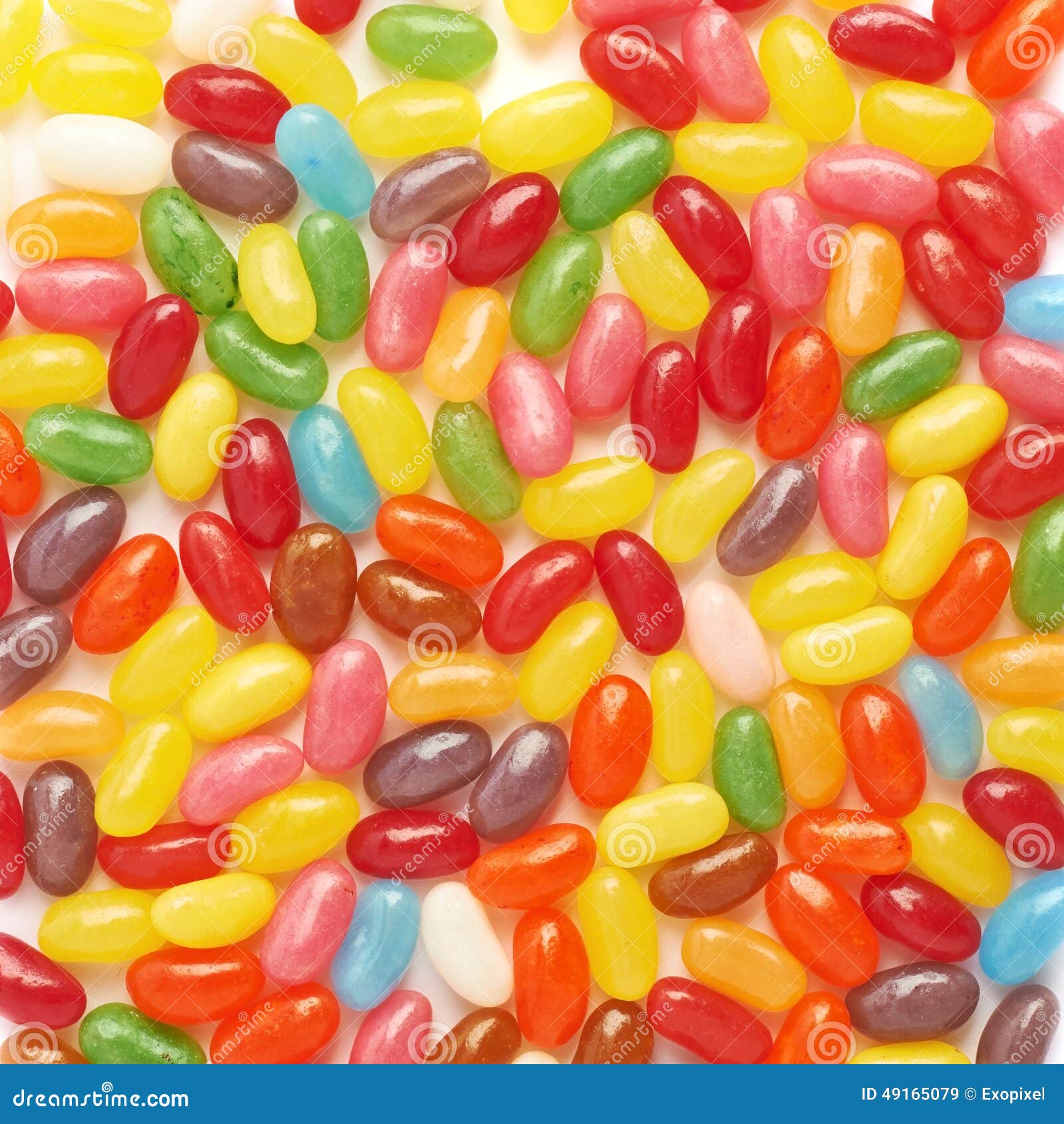Surface Covered With Jelly Bean Candies Stock Image - Image of jelly ...