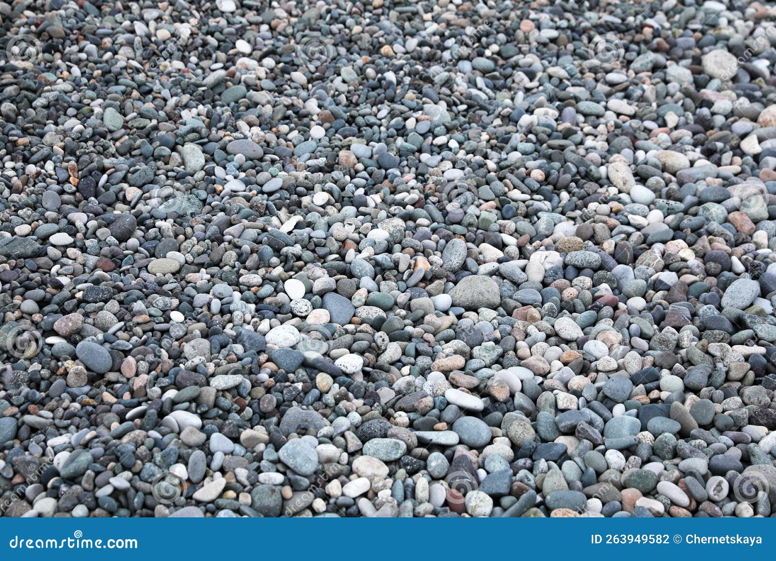 Surface Covered with Many Different Pebbles As Background Stock Photo ...