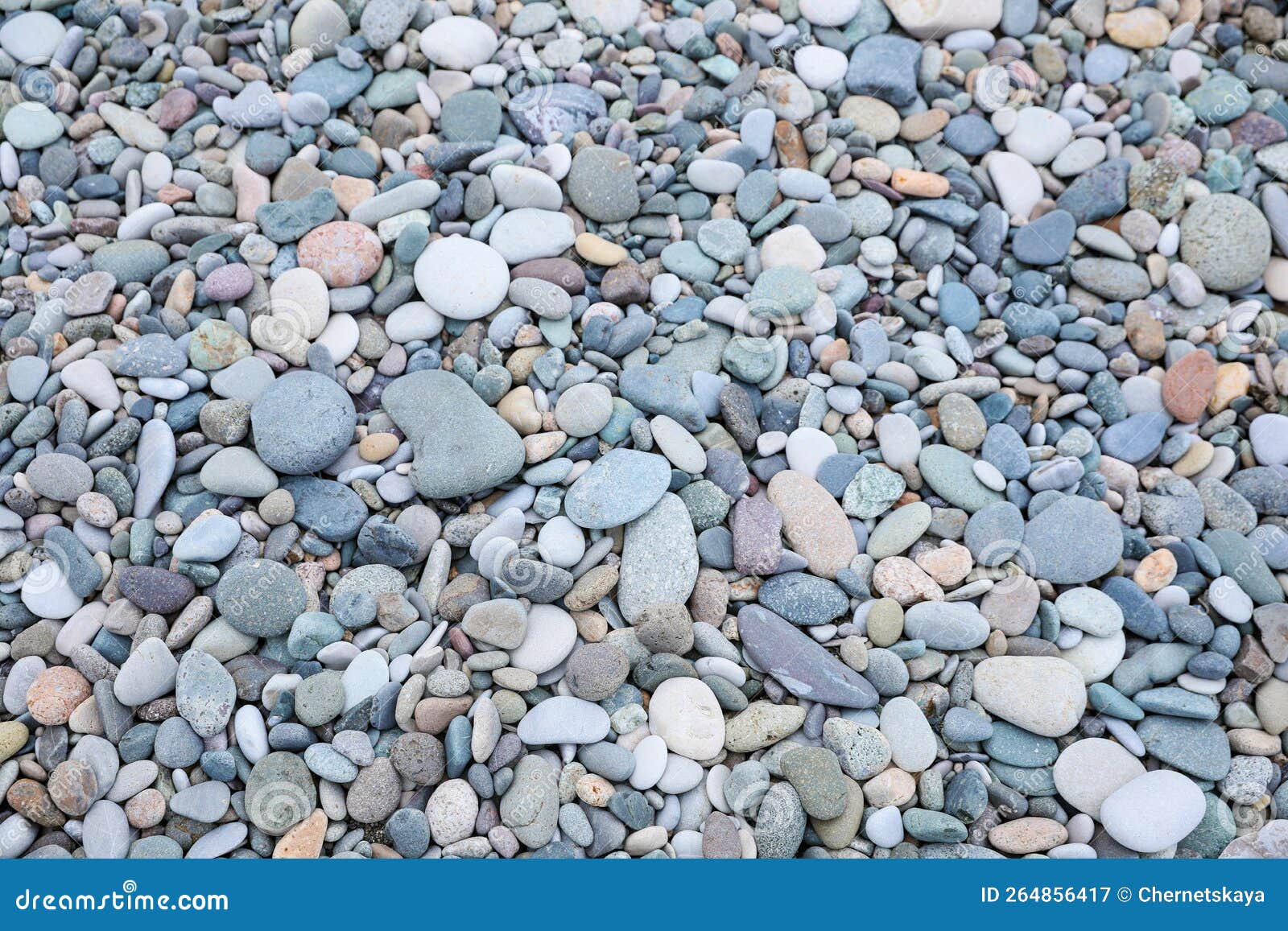 Surface Covered with Many Different Pebbles As Background Stock Image ...