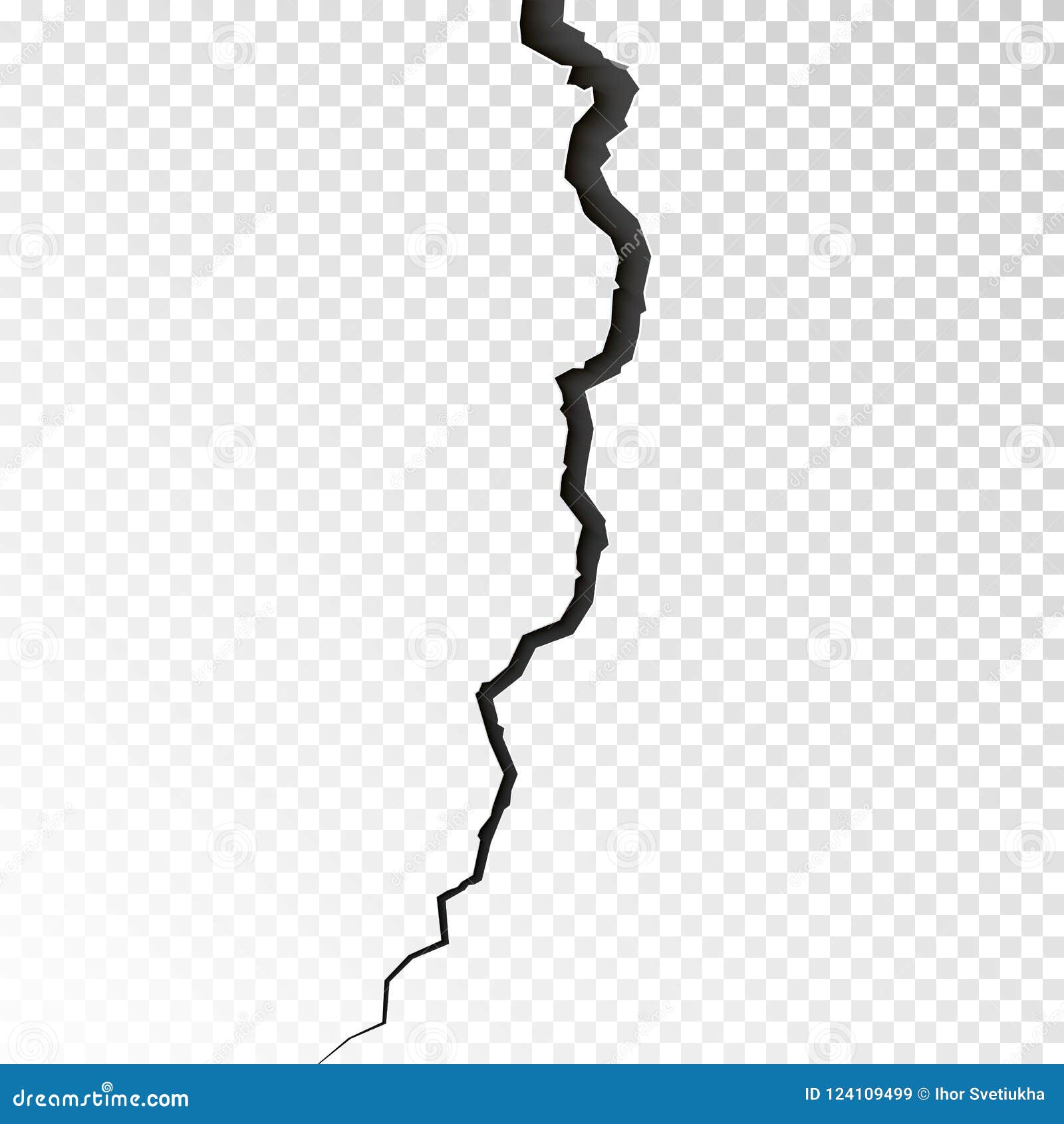 Surface Cracked Ground. Sketch Crack Texture. Split Terrain After ...
