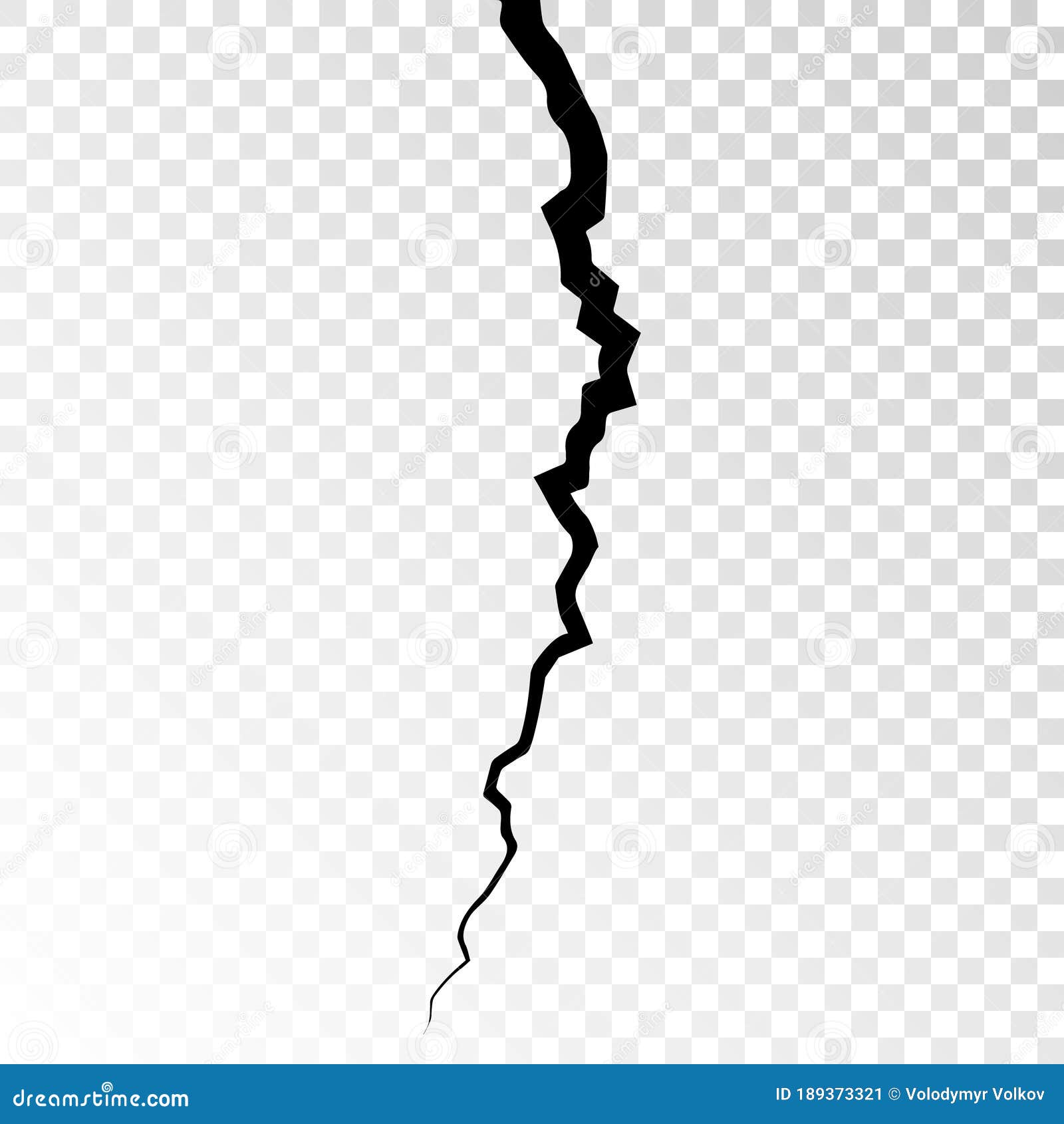 Surface Cracked Ground. Sketch Crack Texture. Split Terrain After ...