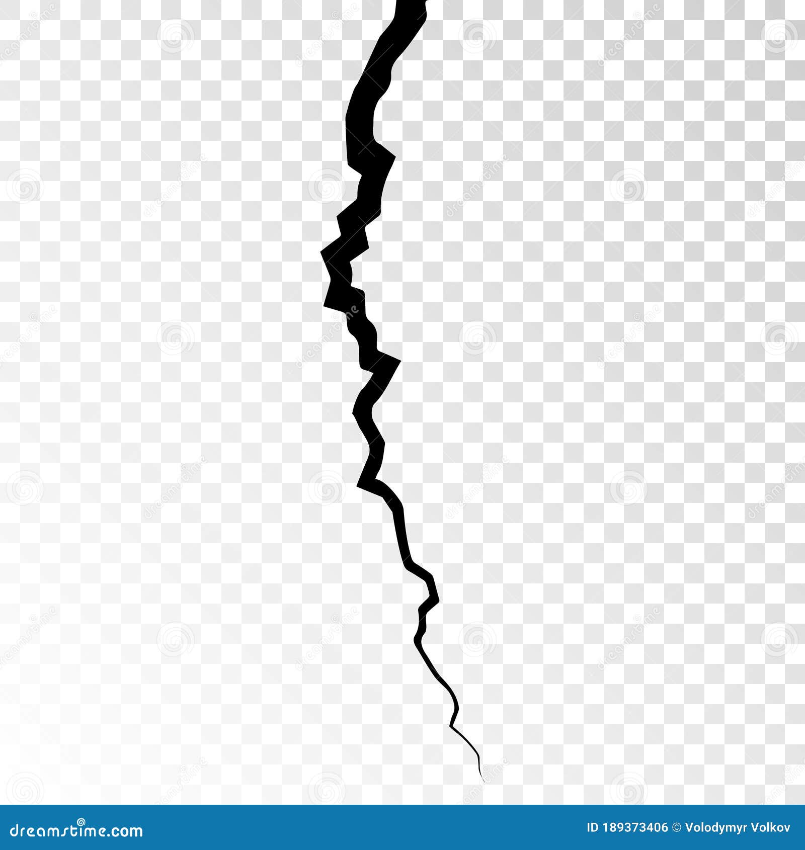 Surface Cracked Ground. Sketch Crack Texture. Split Terrain after ...