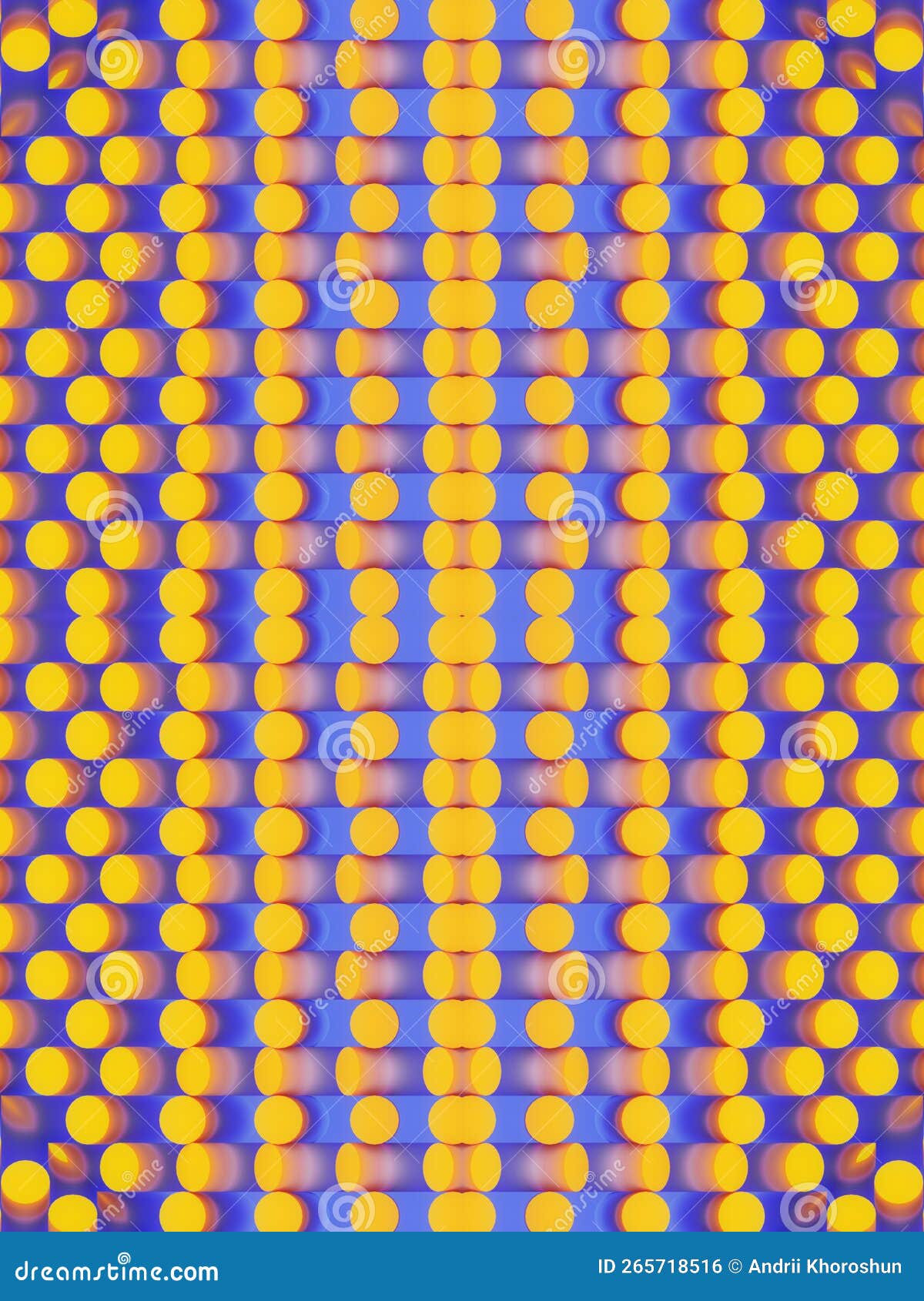 Surface of Cylindrical Shapes with a Trendy Gradient. Geometric ...