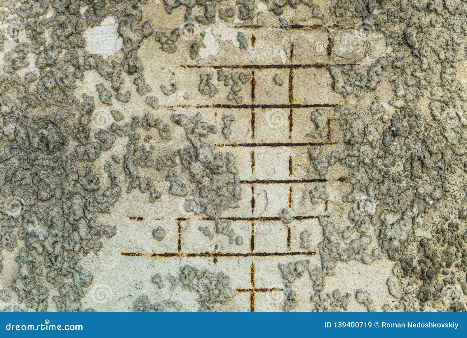 Damaged Reinforced Concrete Blocks Royalty-Free Stock Photography ...
