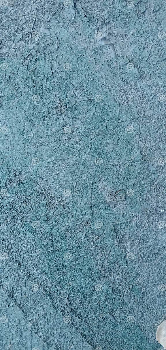 The Surface of the Damp Ground is Mossy and Peeling Stock Image - Image ...