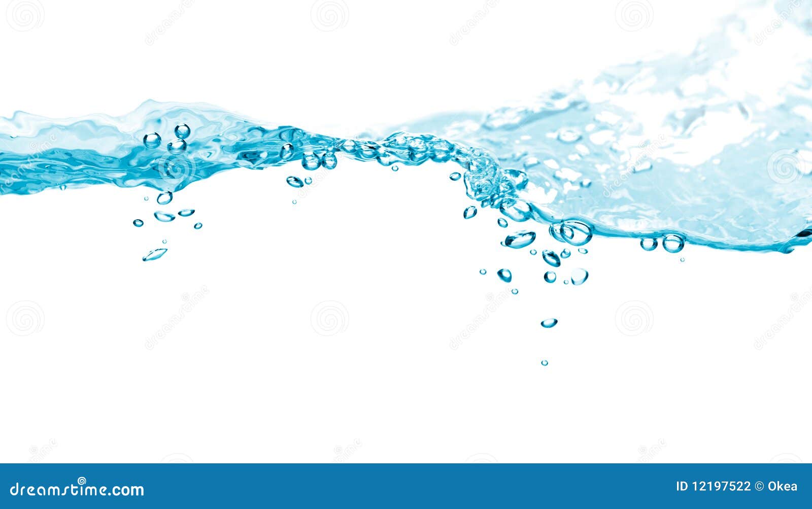 Surface de l'eau photo stock. Image du ondulation, transparence - 12197522