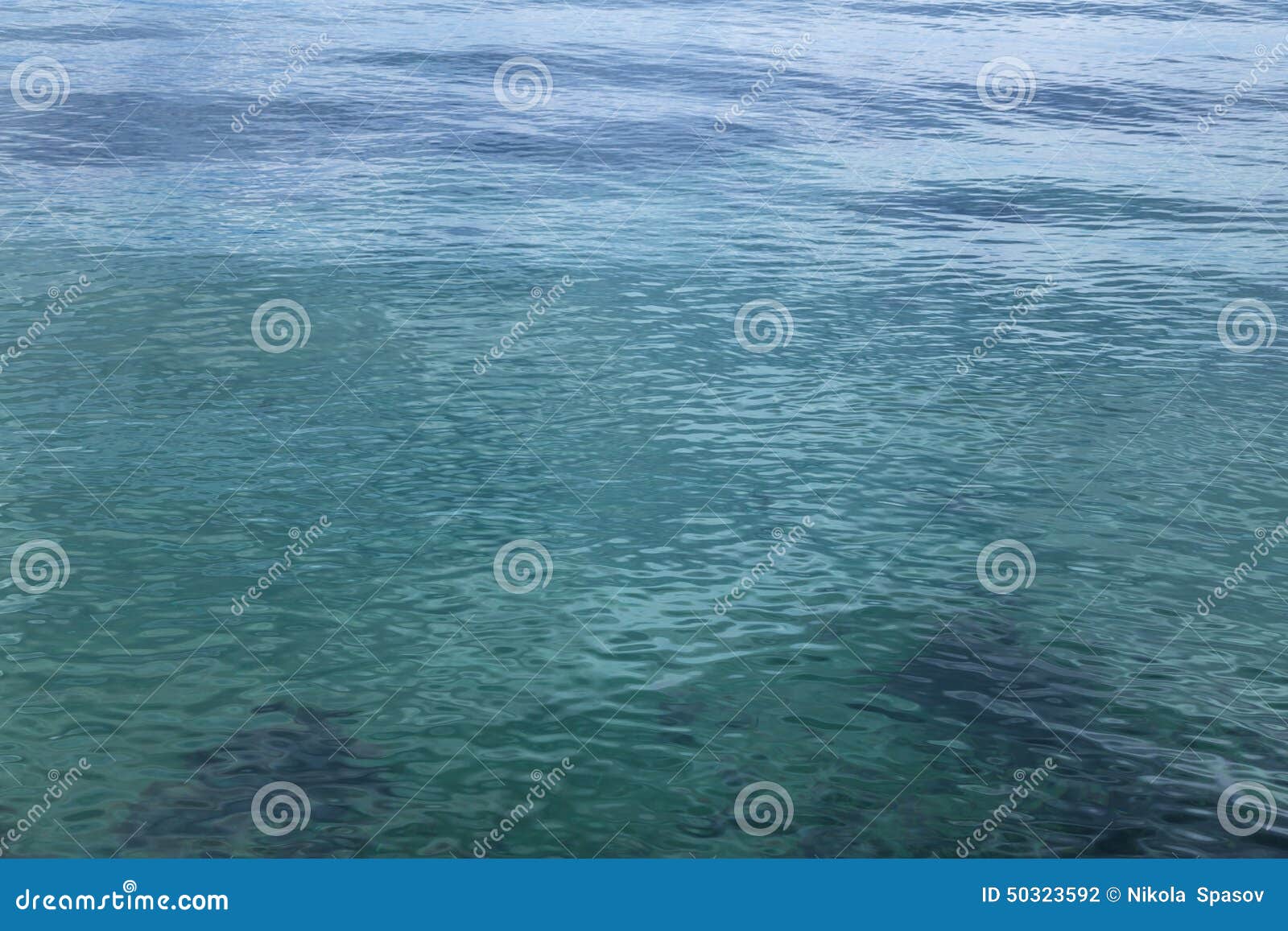 Surface De L'eau De Mer Bleue Photo stock - Image du onde, extérieur ...