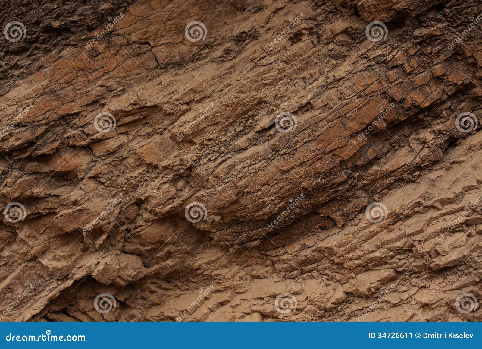 Surface De Roche De Couleur Brune Image stock - Image du organique ...