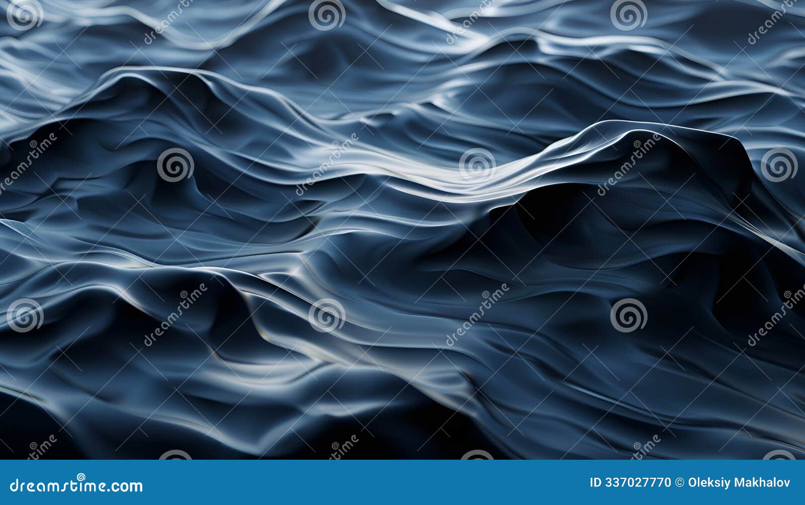 Surface Detail Rendering, Smooth Visual Concept with Smooth Sea Wave ...