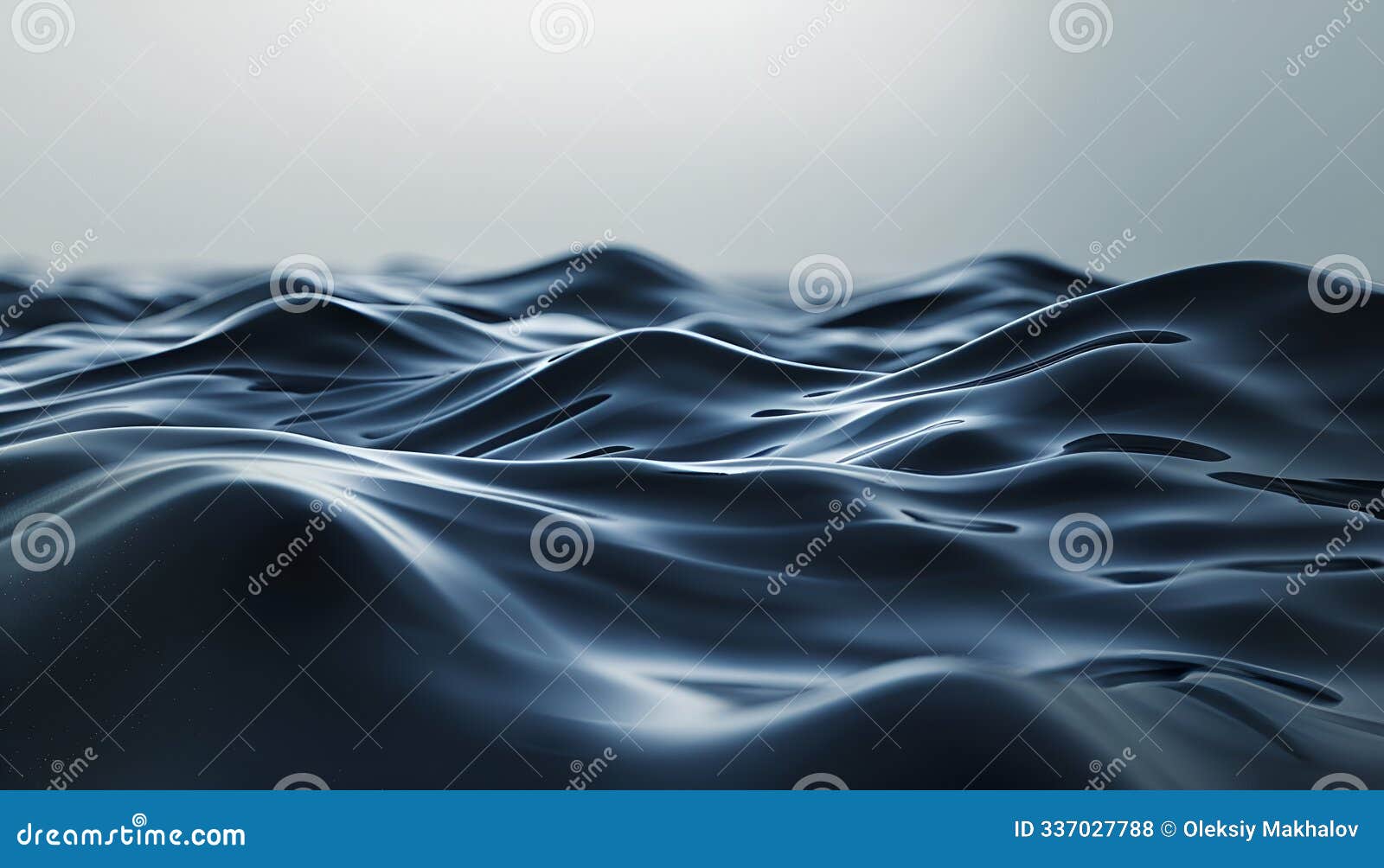 Surface Detail Rendering, Smooth Visual Concept with Smooth Sea Wave ...