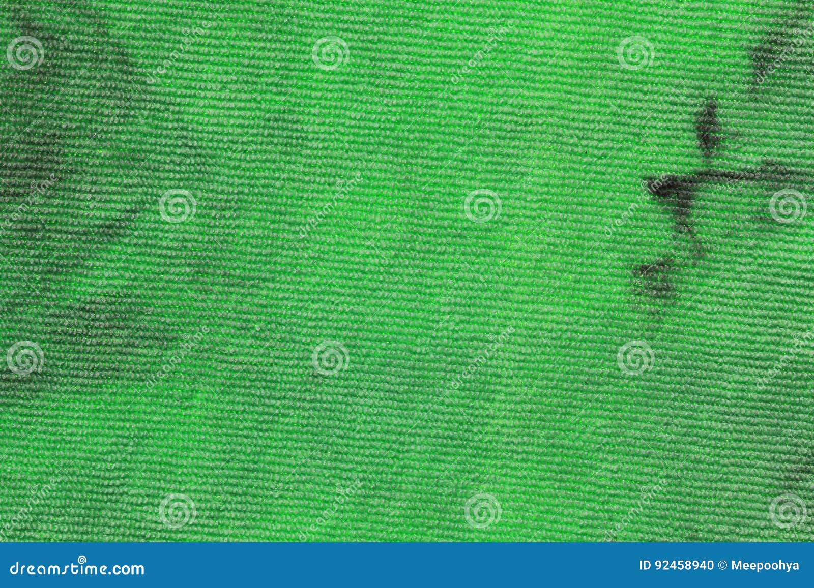 Surface of Dirty Green Cloth. Stock Photo - Image of design, closeup ...